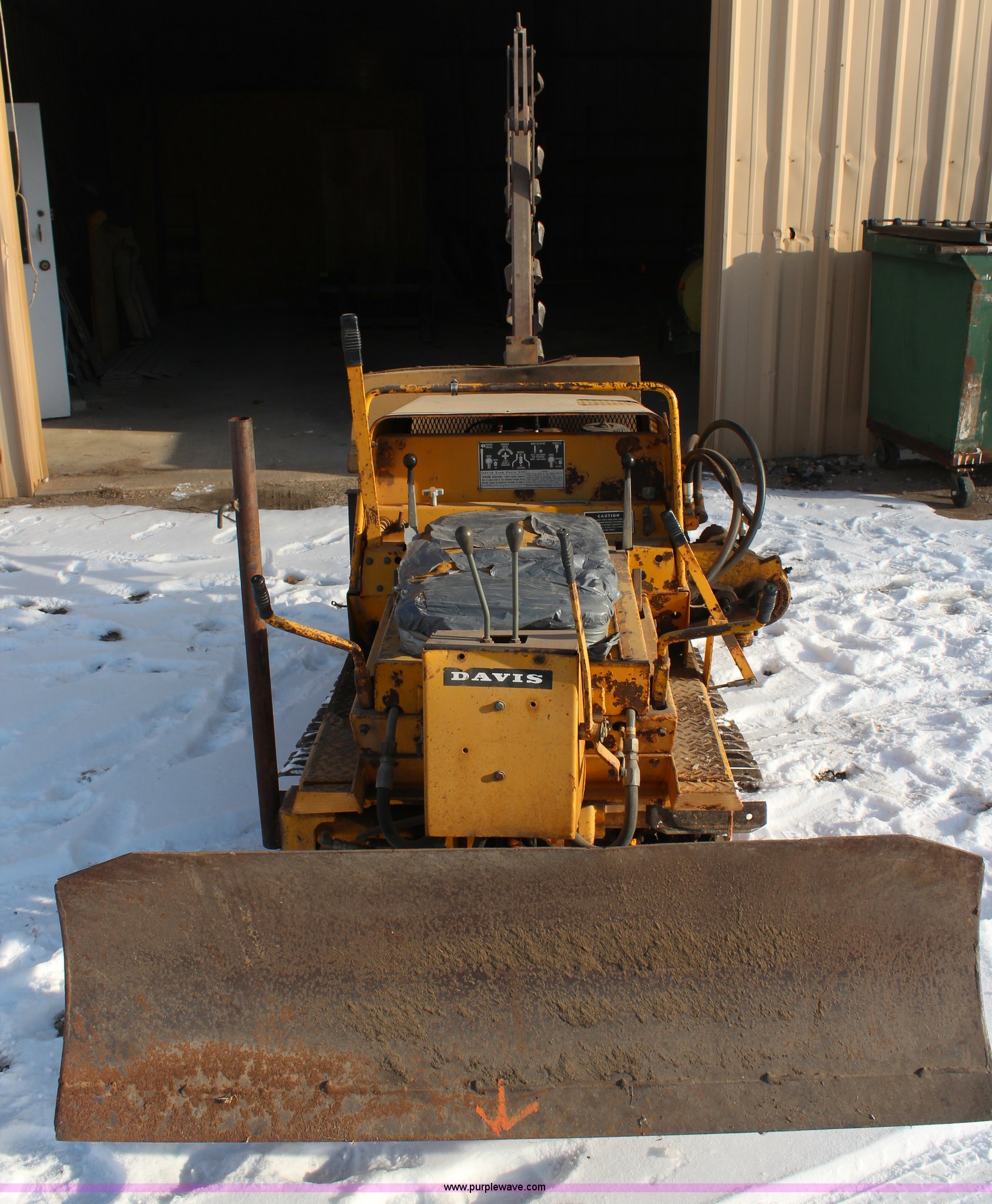 Davis Task Force 300 trencher in Perry, KS | Item H1456 sold | Purple Wave