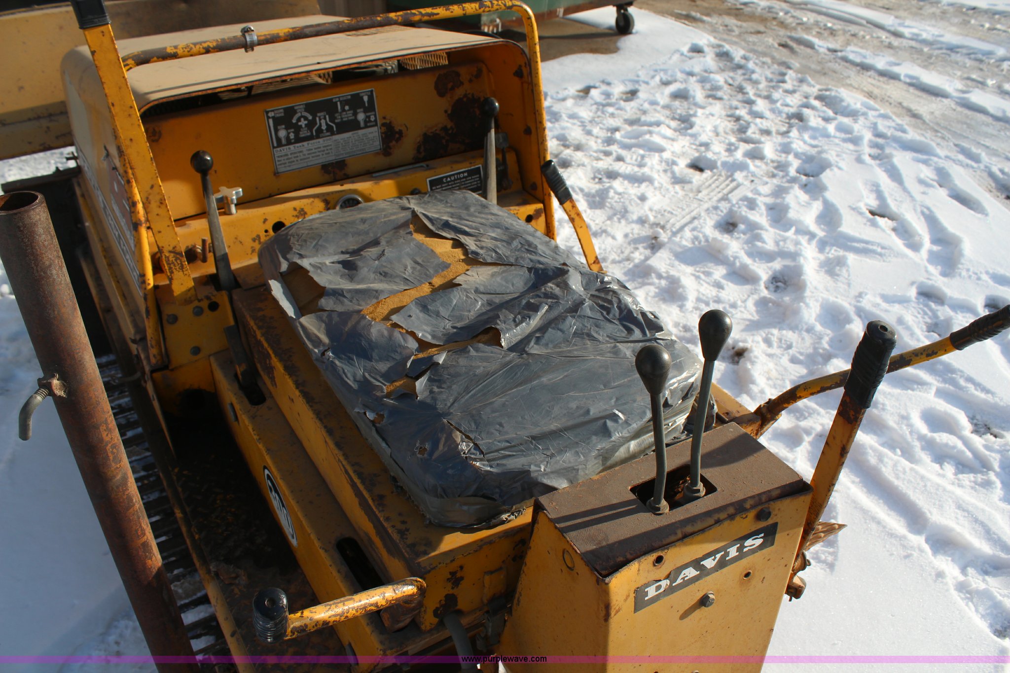 Davis Task Force 300 trencher in Perry, KS | Item H1456 sold | Purple Wave