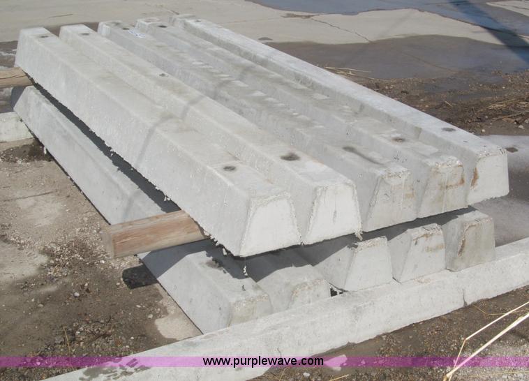(10) parking lot concrete bumper blocks in Beatrice, NE | Item AE9352 ...