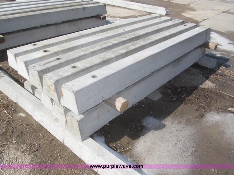 (10) parking lot concrete bumper blocks in Beatrice, NE | Item AE9352 ...