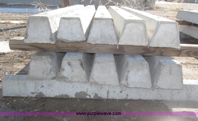 (10) parking lot concrete bumper blocks in Beatrice, NE | Item AE9352 ...