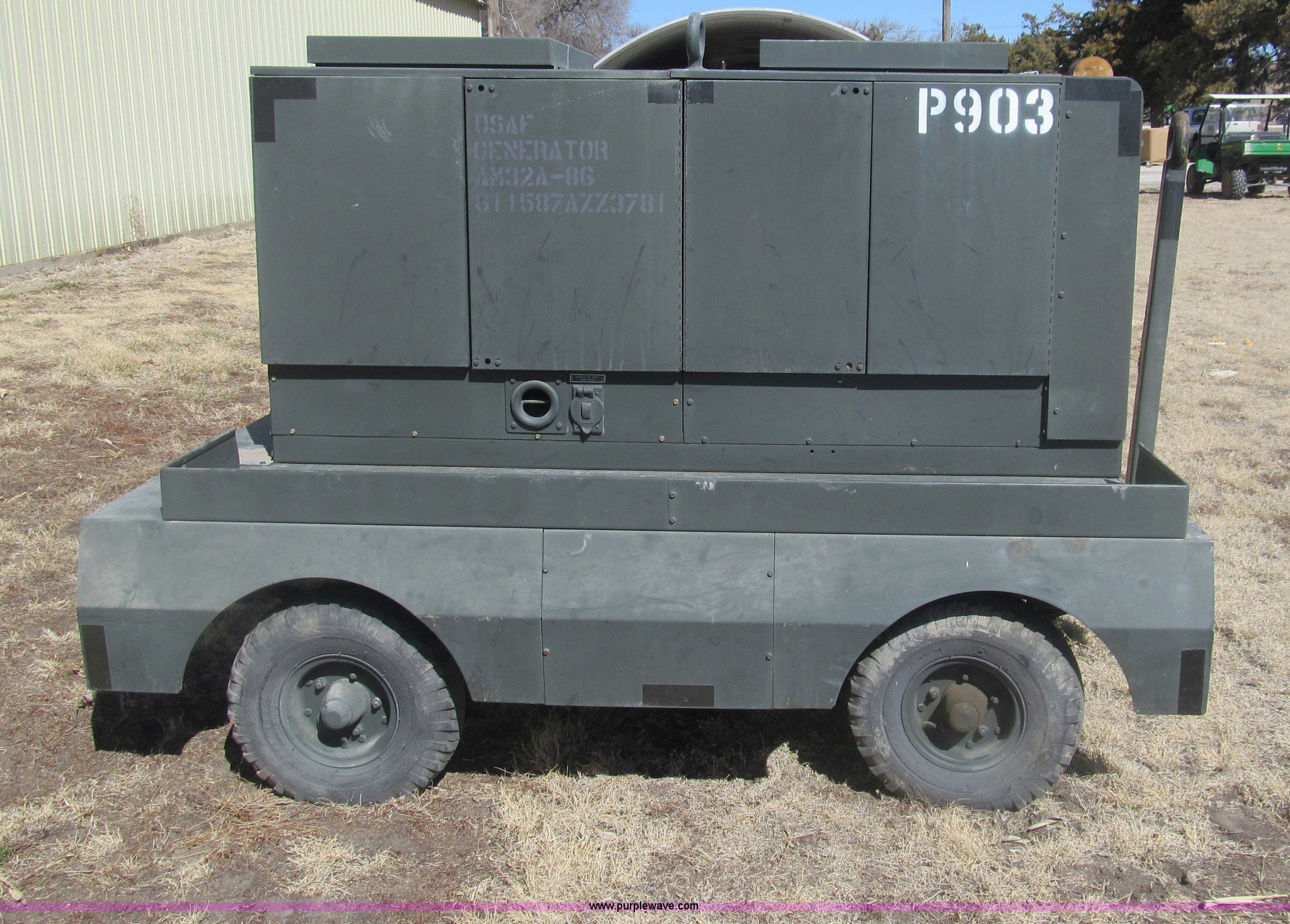 1987 U.S. Air Force A/M32A-850 generator in Portis, KS | Item AY9789 ...