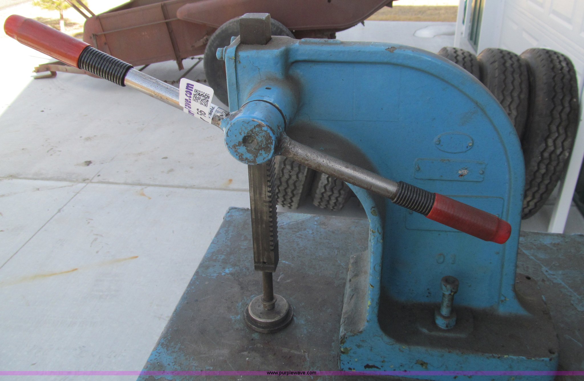 Atlas Mandrel press in Goodland, KS | Item AY9856 sold | Purple Wave