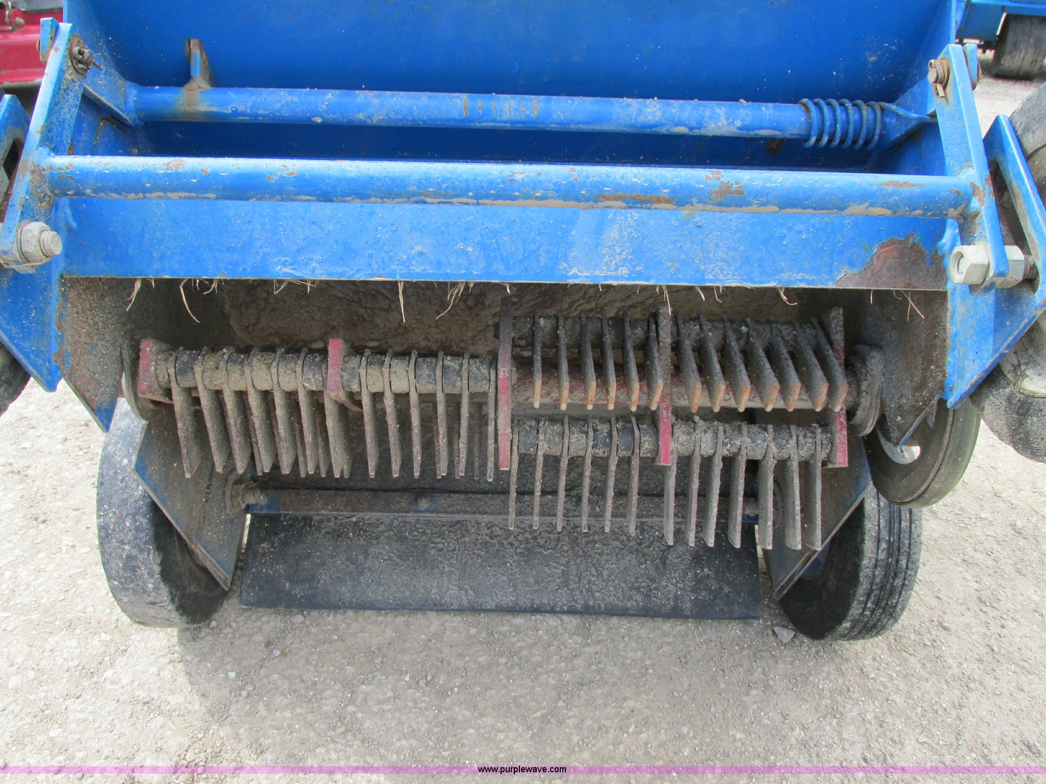 Blue Bird 520 lawn comber commercial dethatcher/power rake in ...