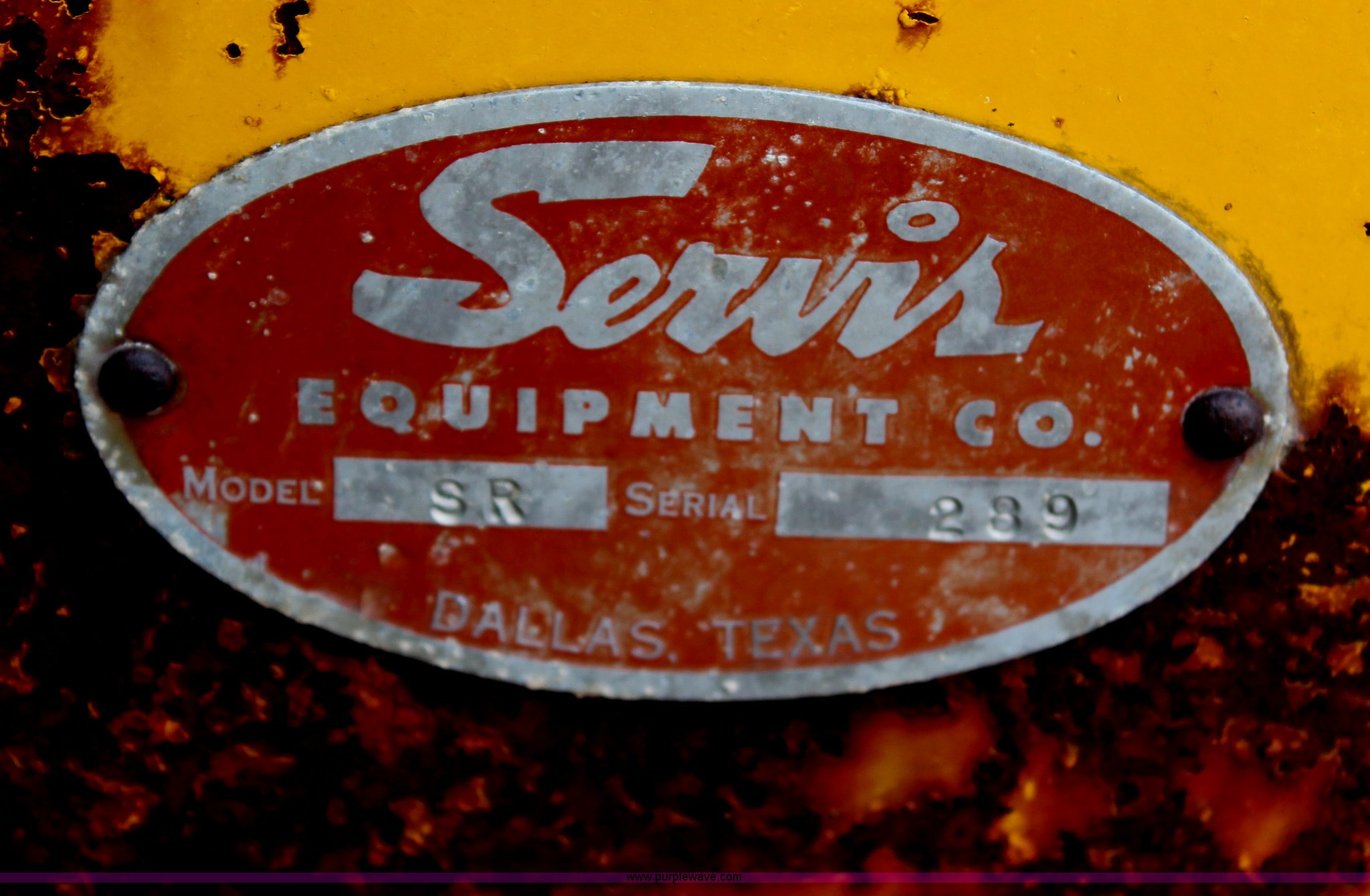 Servis rear blade in Goff, KS | Item AM9415 sold | Purple Wave