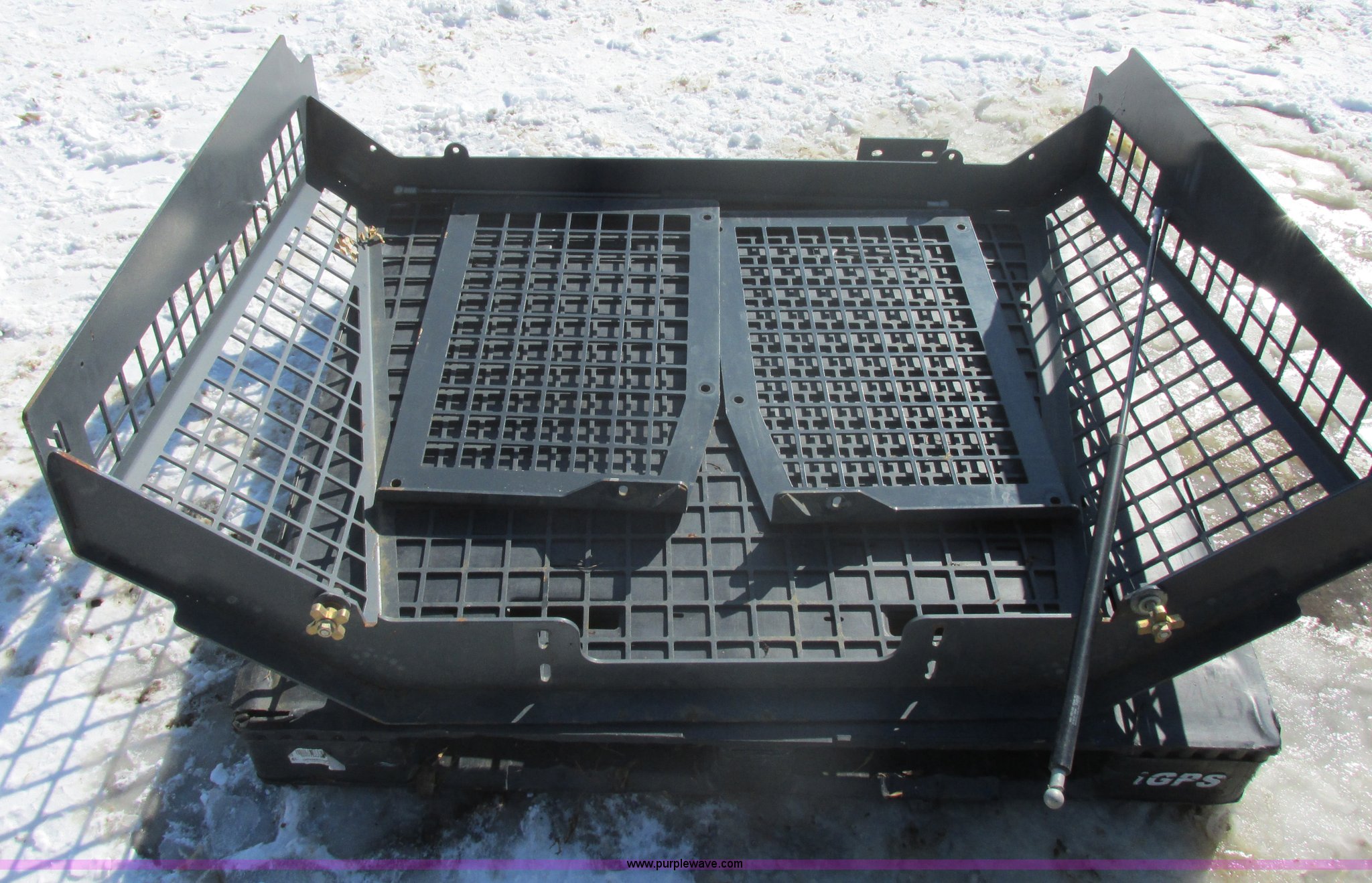 John Deere 624J wheel loader brush guard window protector in Lake Andes ...