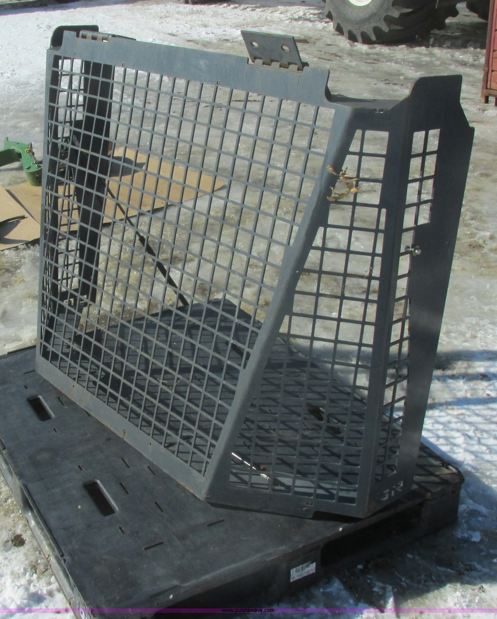 John Deere 624J wheel loader brush guard window protector in Lake Andes ...