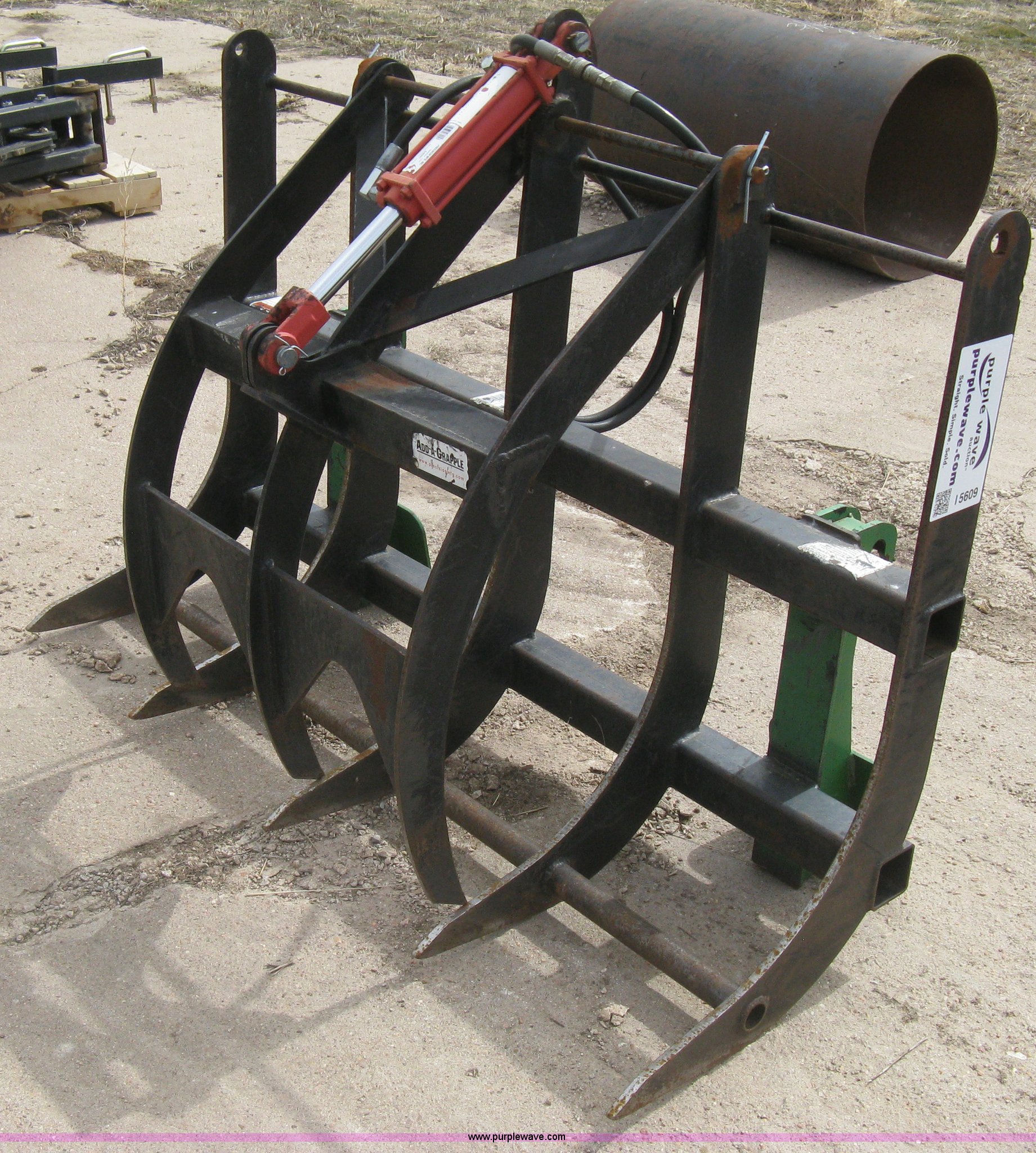 Precision Manufacturing Add-A-Grapple grapple attachment in Sterling ...