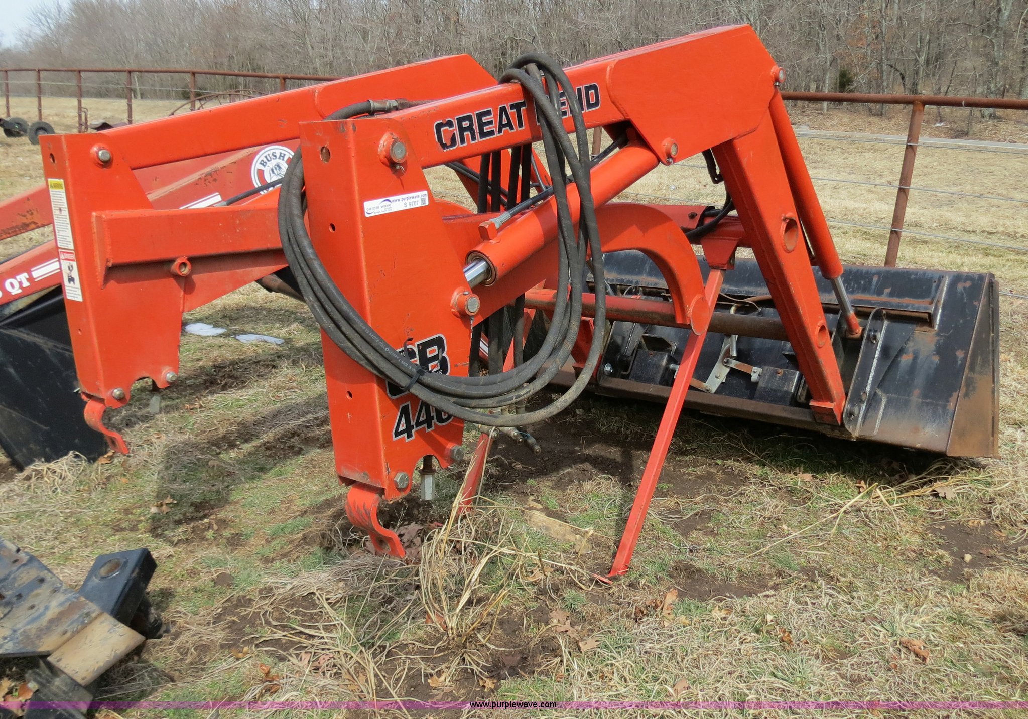 Great Bend GB440S quick attach loader in Stilwell, OK | Item S9707 sold ...