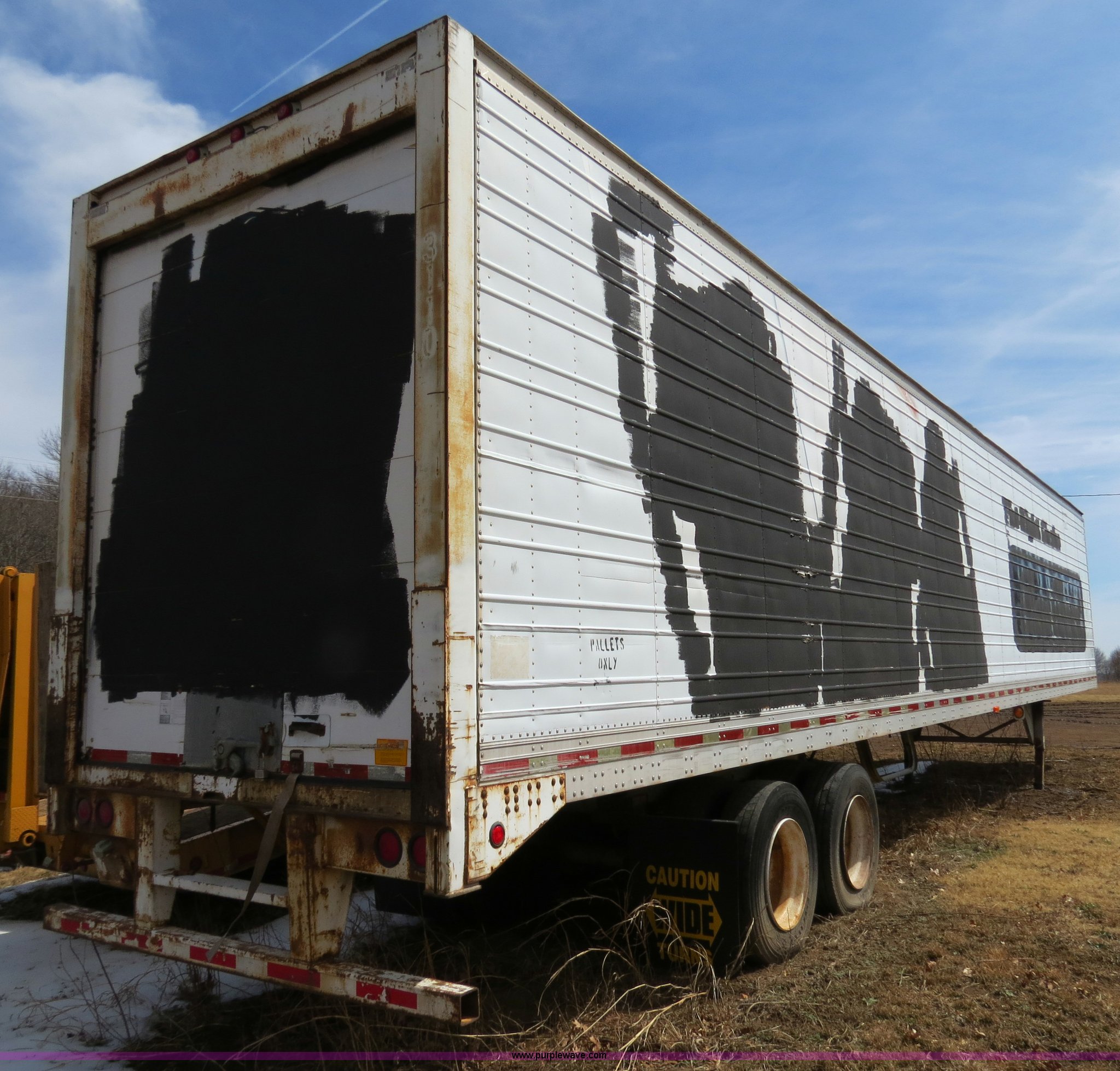 1996 Trailmobile dry van trailer in Stilwell, OK | Item B4883 sold ...