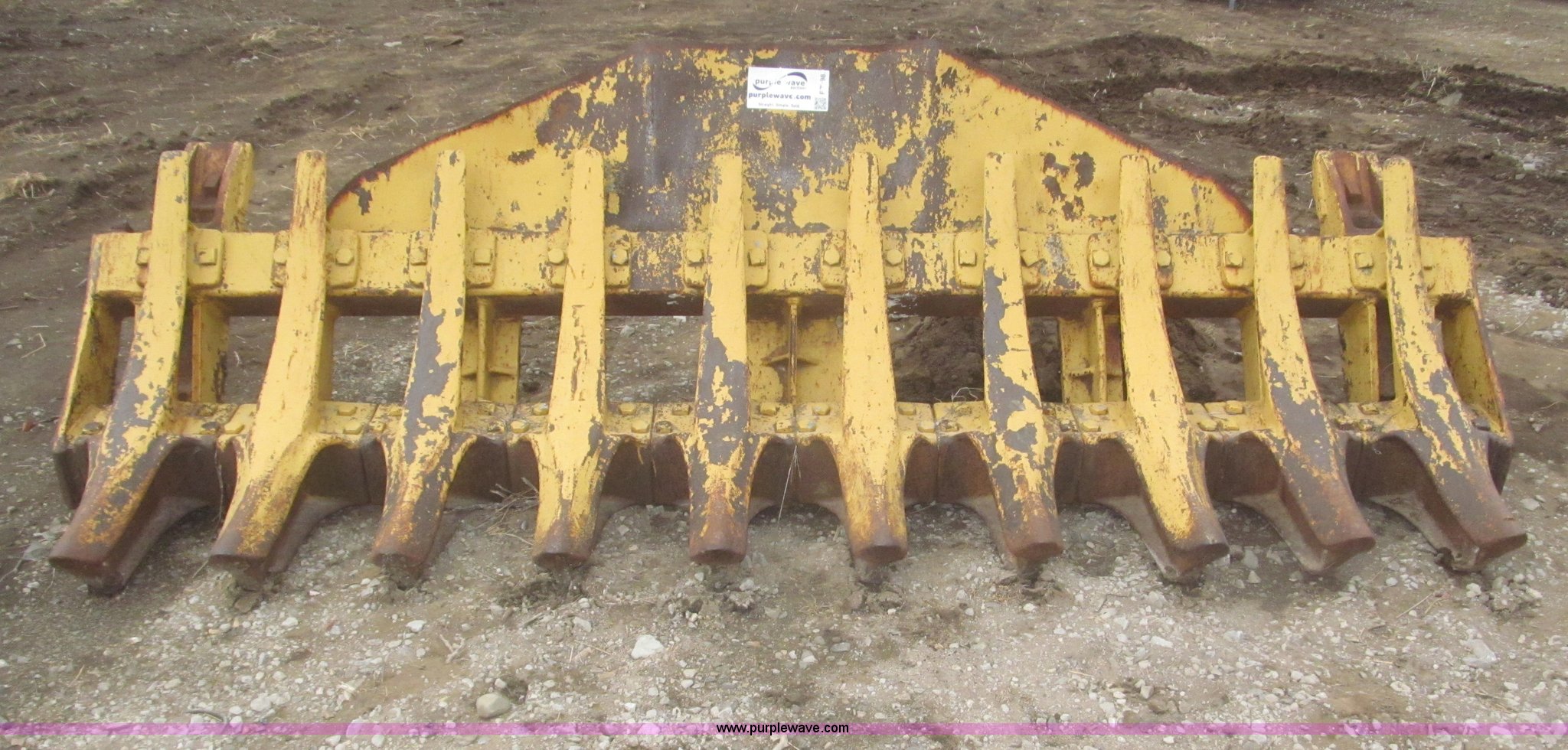 Fleco 11' root rake in Elliott, IA | Item F7298 sold | Purple Wave