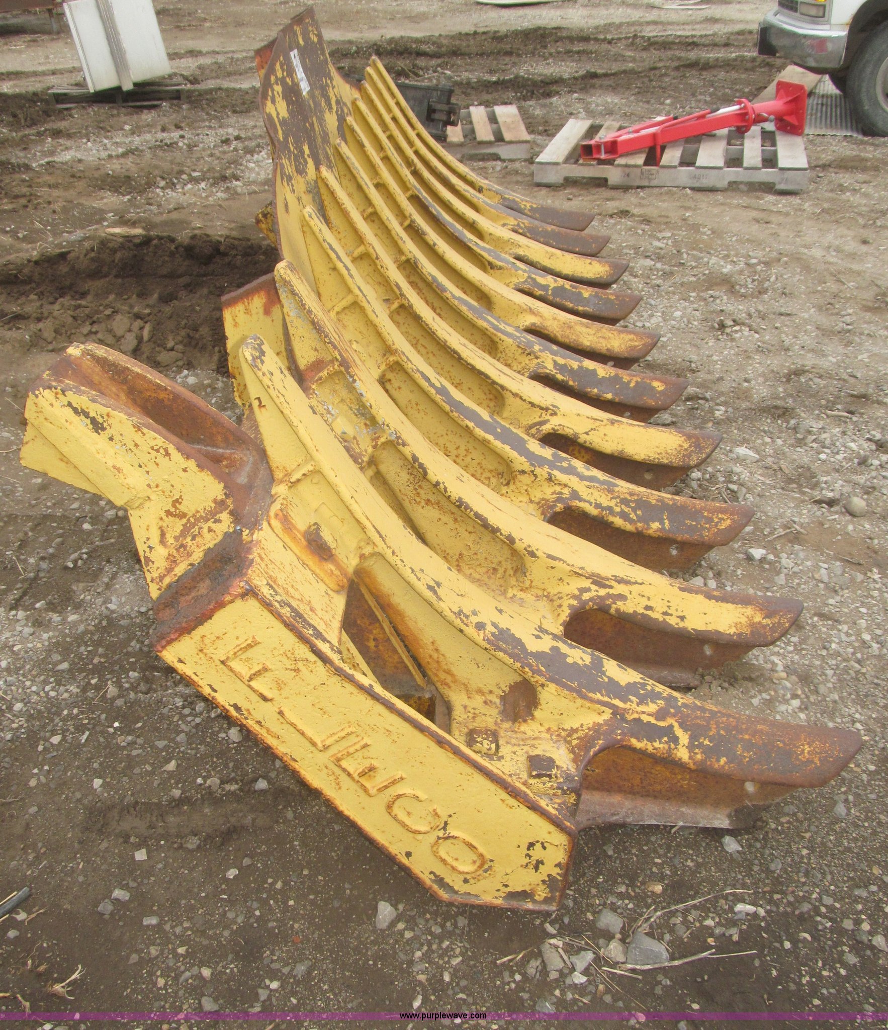 Fleco 11' root rake in Elliott, IA | Item F7298 sold | Purple Wave