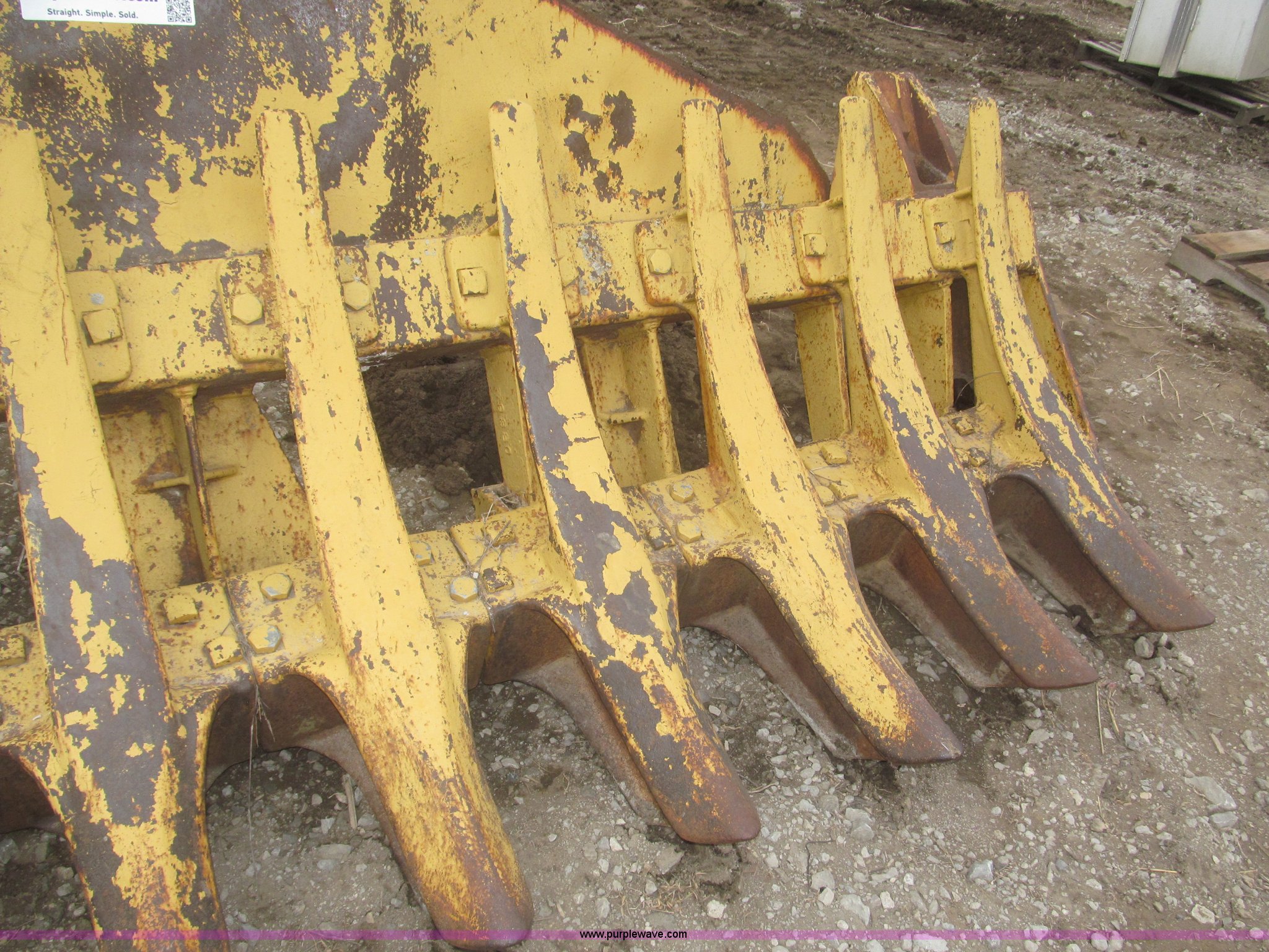 Fleco 11' root rake in Elliott, IA | Item F7298 sold | Purple Wave