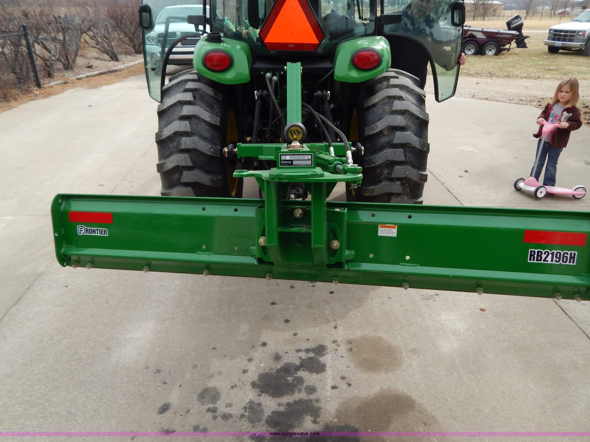 2013 Frontier RB2196H 8' rear tractor blade in Oak Grove, MO | Item ...