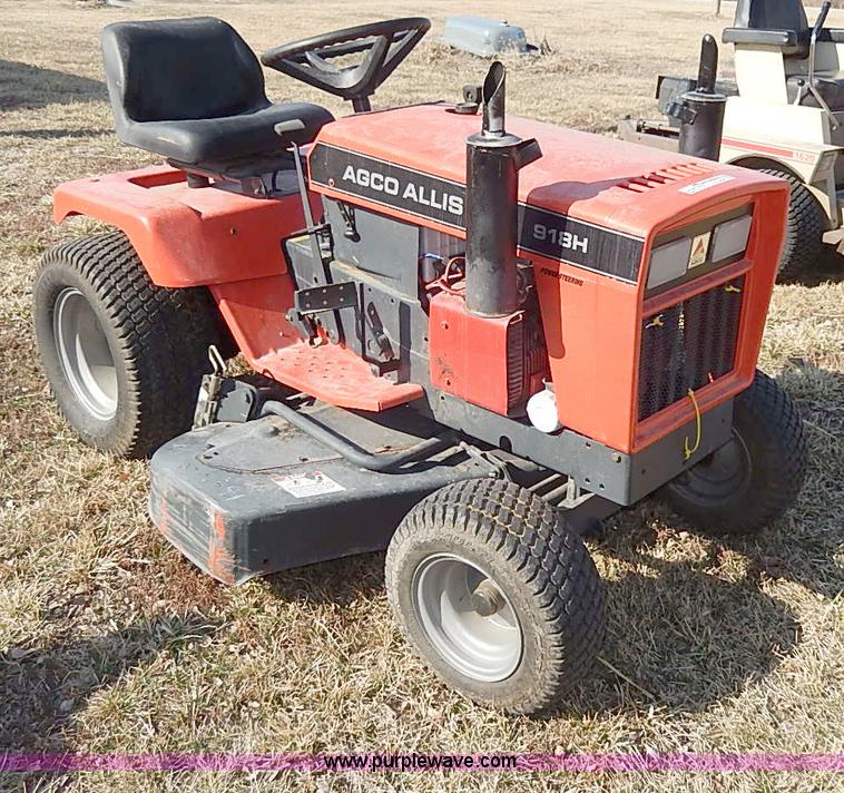 1999 Agco Allis 918h Lawn Mower In Linn Ks Item Ax9048 Sold Purple