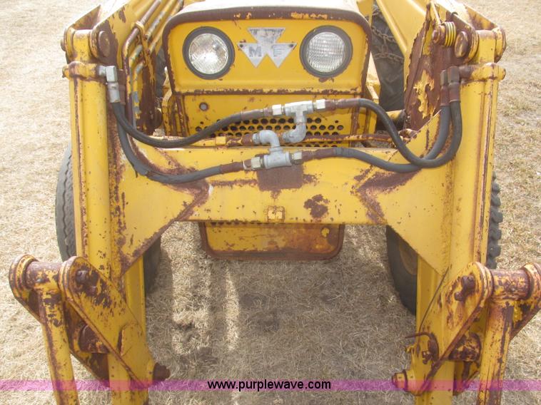 1966 Massey-Ferguson Work Bull MF204 industrial tractor with loader in ...