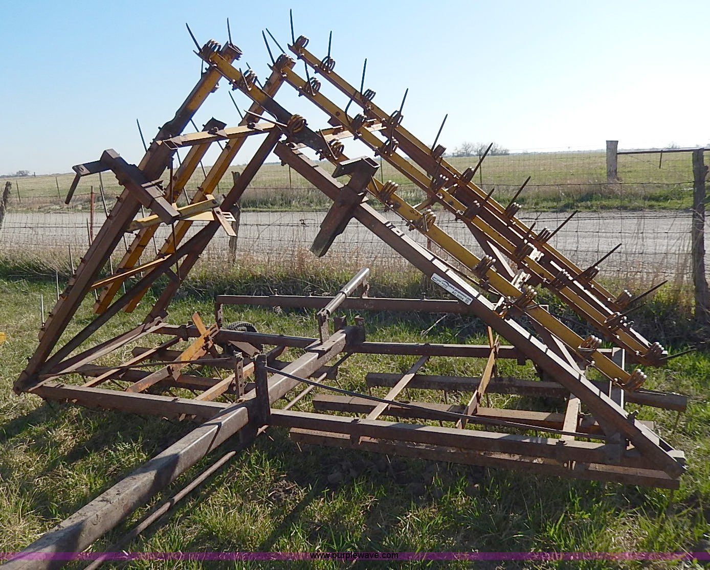 24' pull behind harrow in Overbrook, KS | Item AC9204 sold | Purple Wave