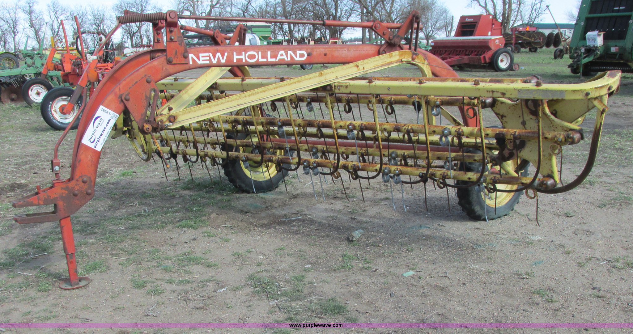 New Holland 258 Rolabar hay rake in Kinsley, KS | Item G8382 sold ...