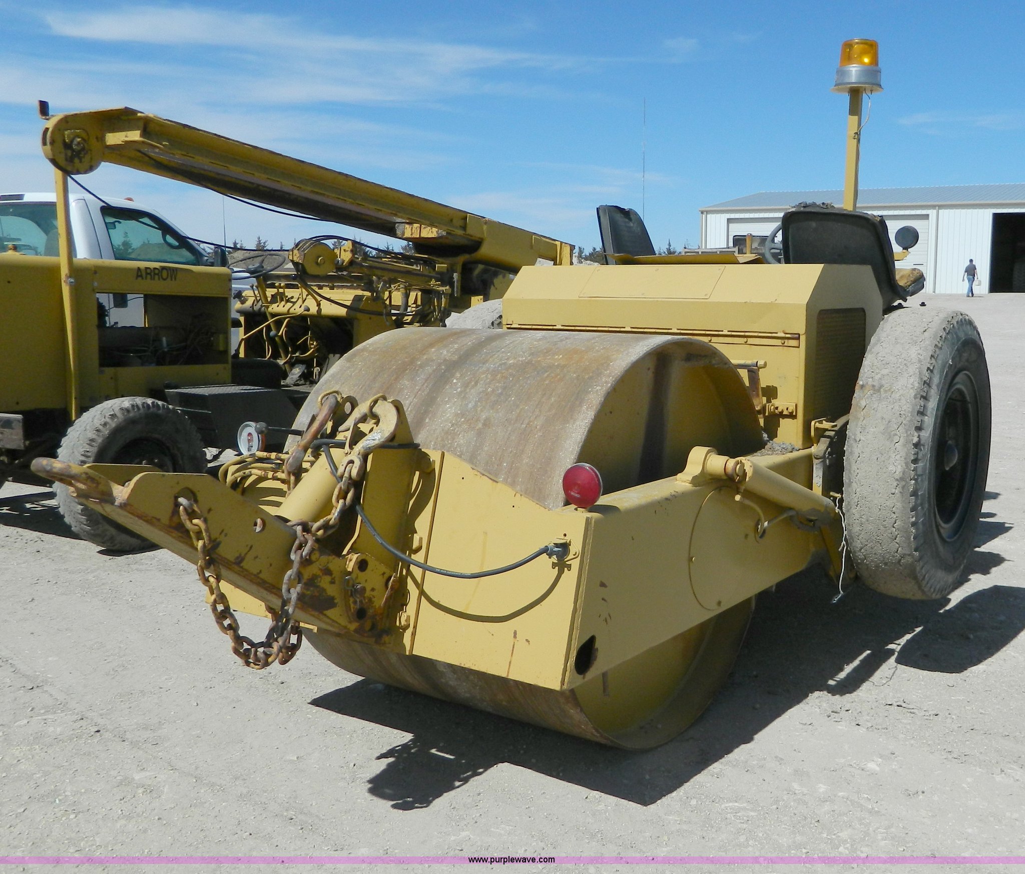 Ferguson 46 asphalt roller in Hays, KS | Item AD9883 sold | Purple Wave