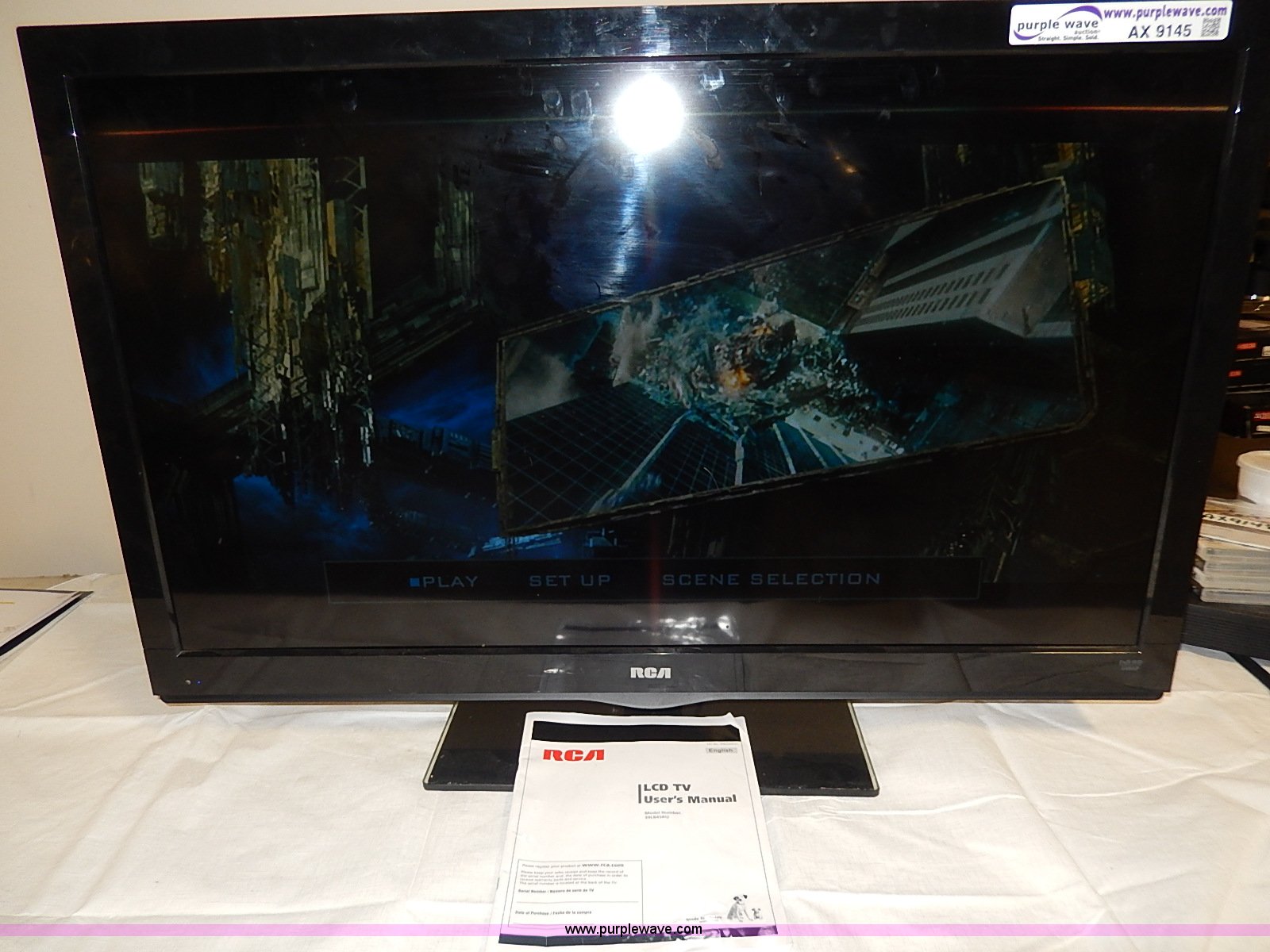 RCA 39" LCD Full HDTV in Manhattan, KS | Item AX9145 sold | Purple Wave