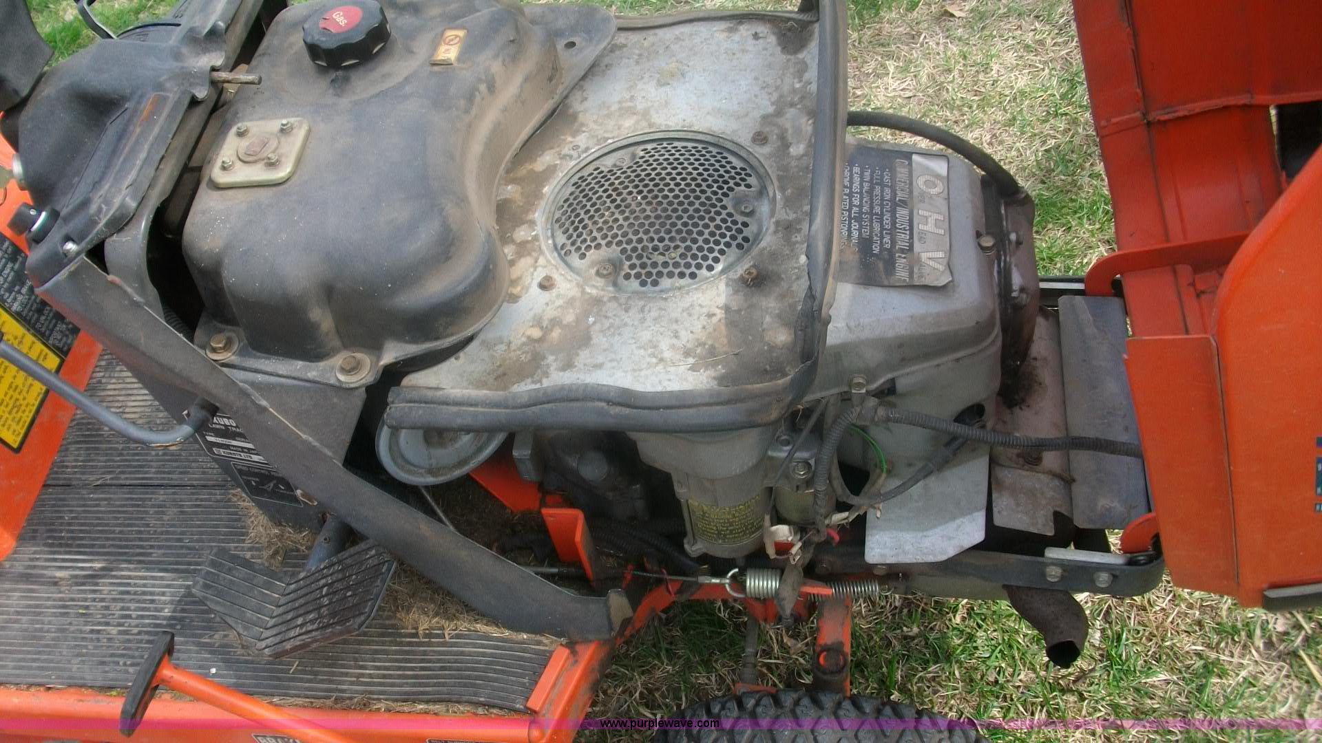 Kubota HST T1400 lawn mower in Wamego, KS | Item C1939 sold | Purple Wave