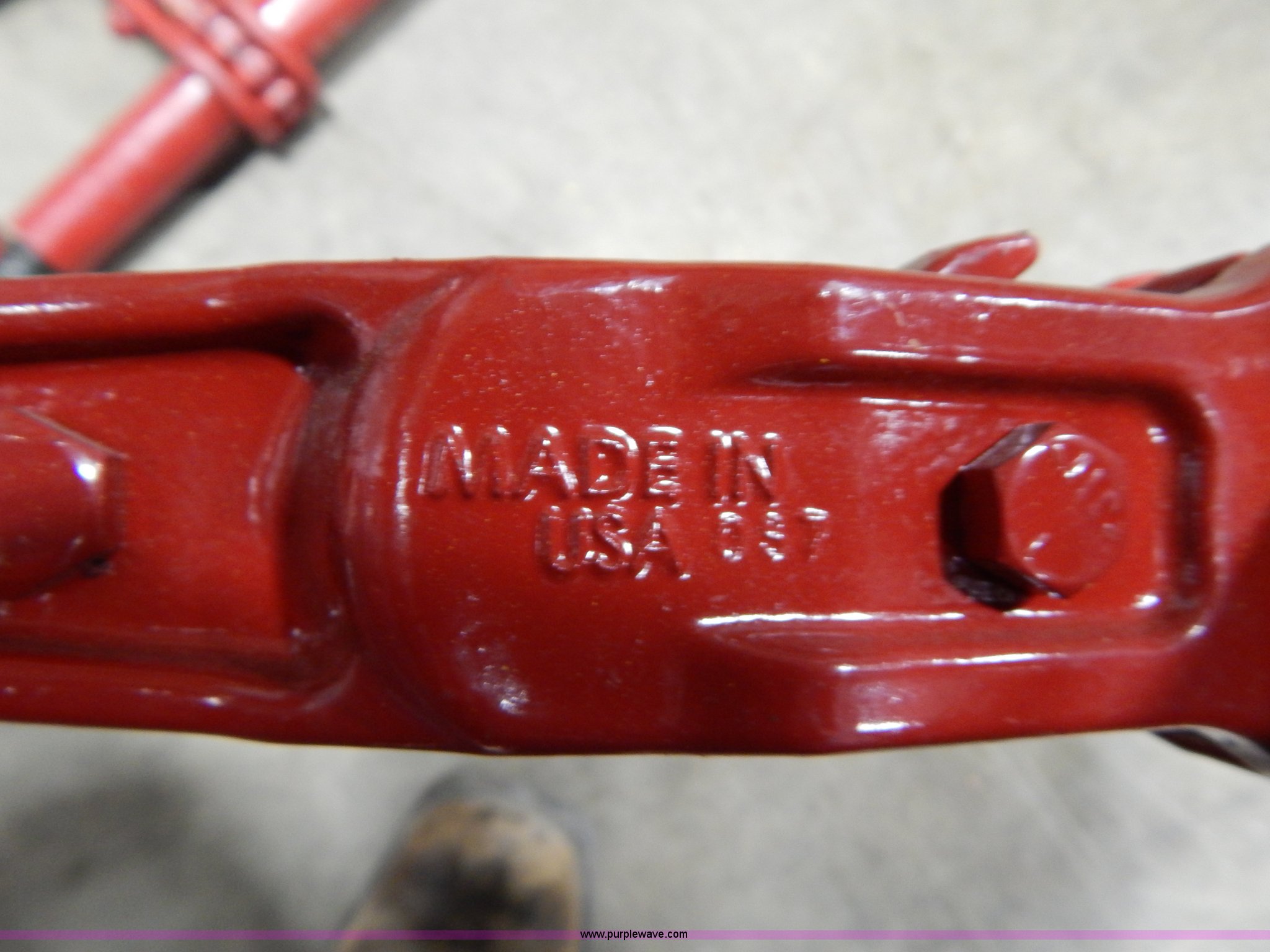 (18) ratcheting chain boomers in Independence, MO | Item Z9382 sold ...