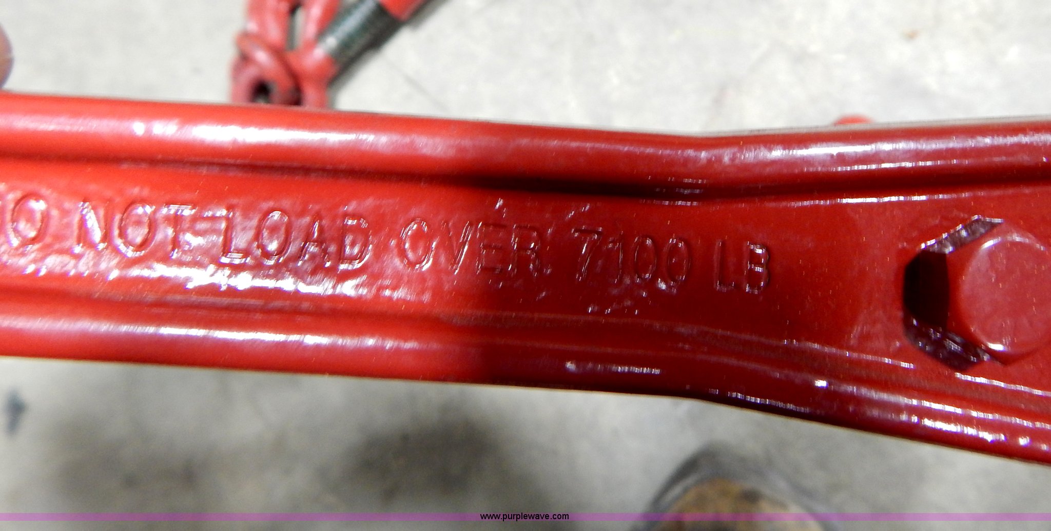 (18) ratcheting chain boomers in Independence, MO | Item Z9382 sold ...