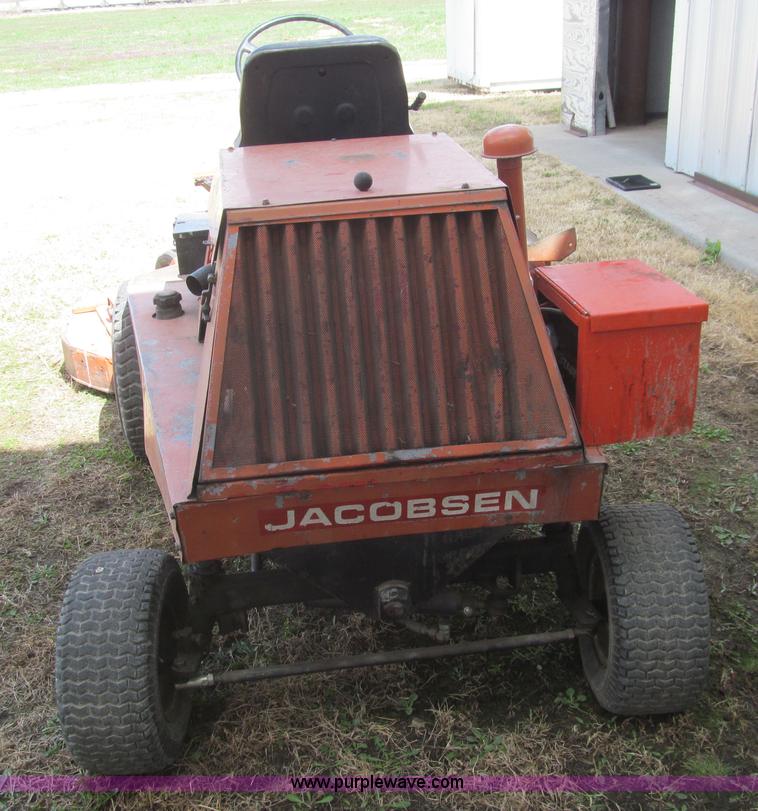 Jacobsen riding lawn mower in Hutchinson, KS | Item I7129 sold | Purple ...