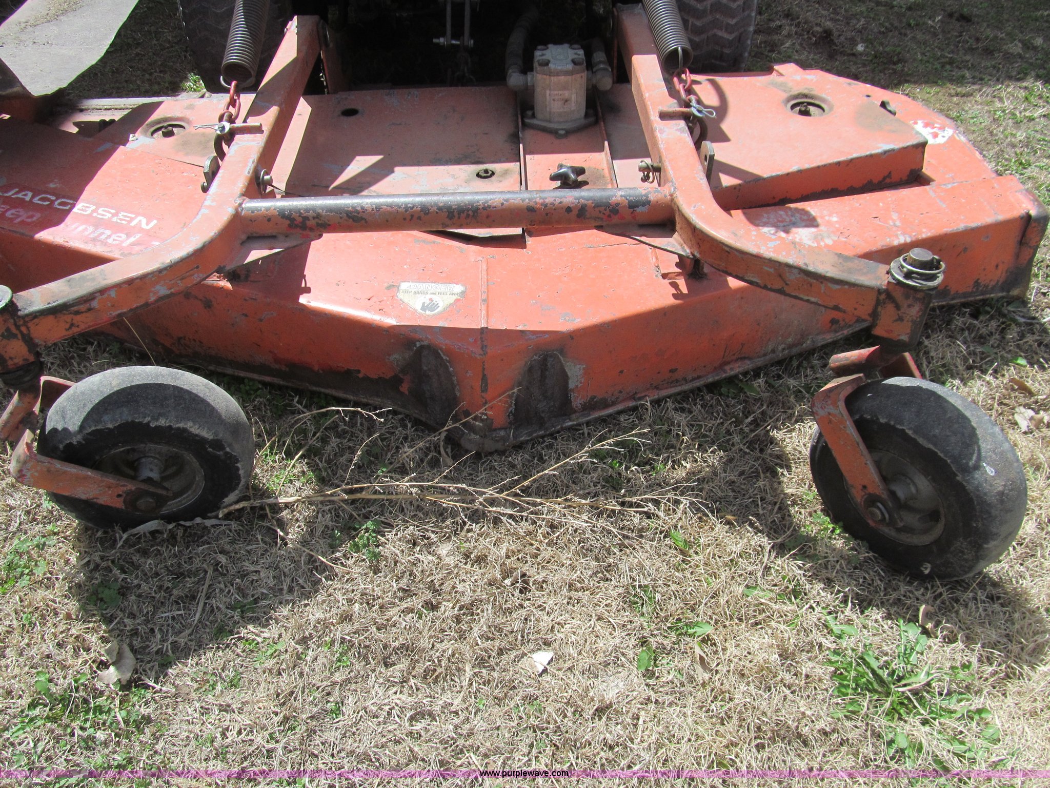 Jacobsen riding lawn mower in Hutchinson, KS | Item I7129 sold | Purple ...