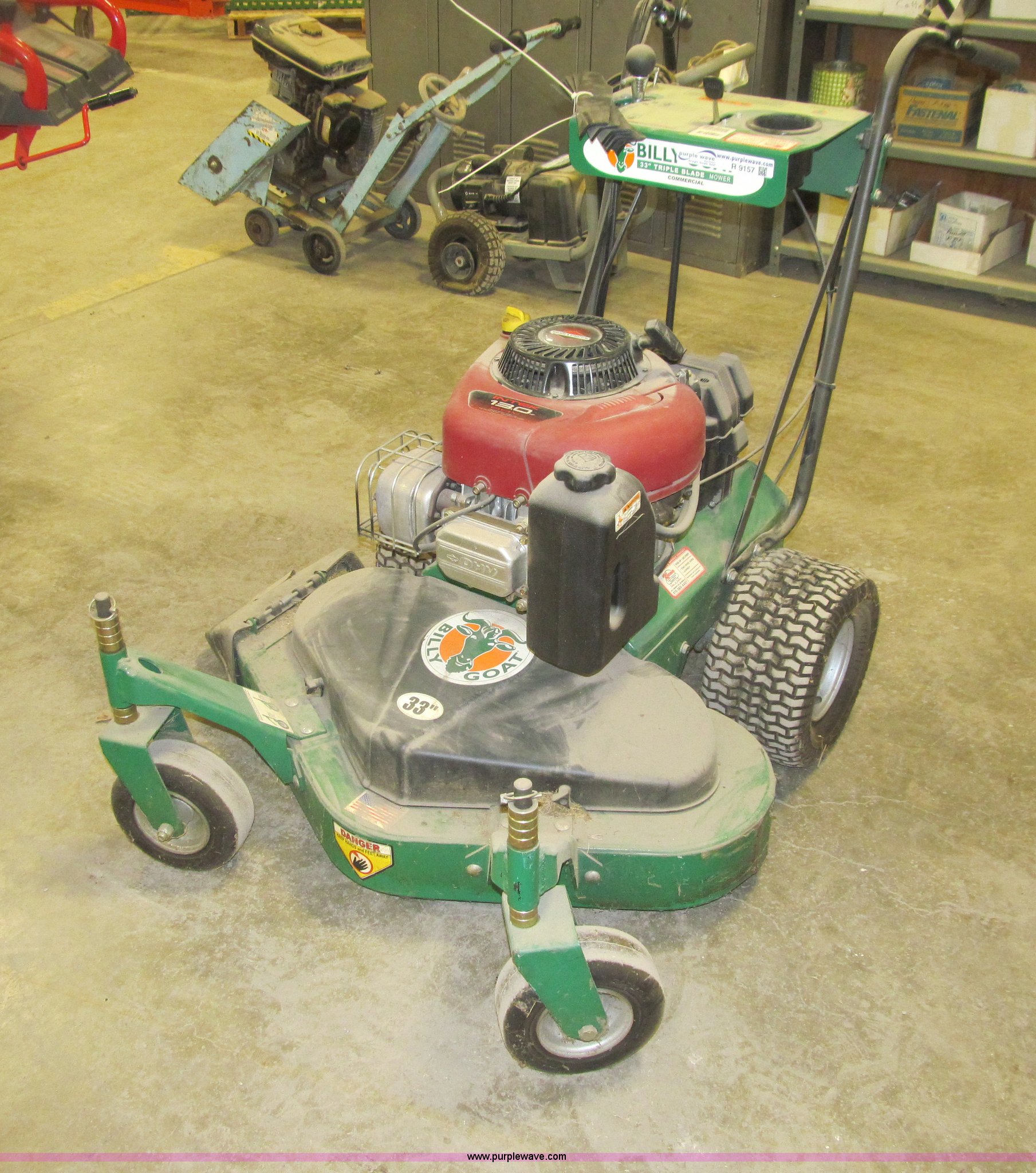 Billy Goat self-propelled lawn mower in Des Moines, IA | Item R9157 ...