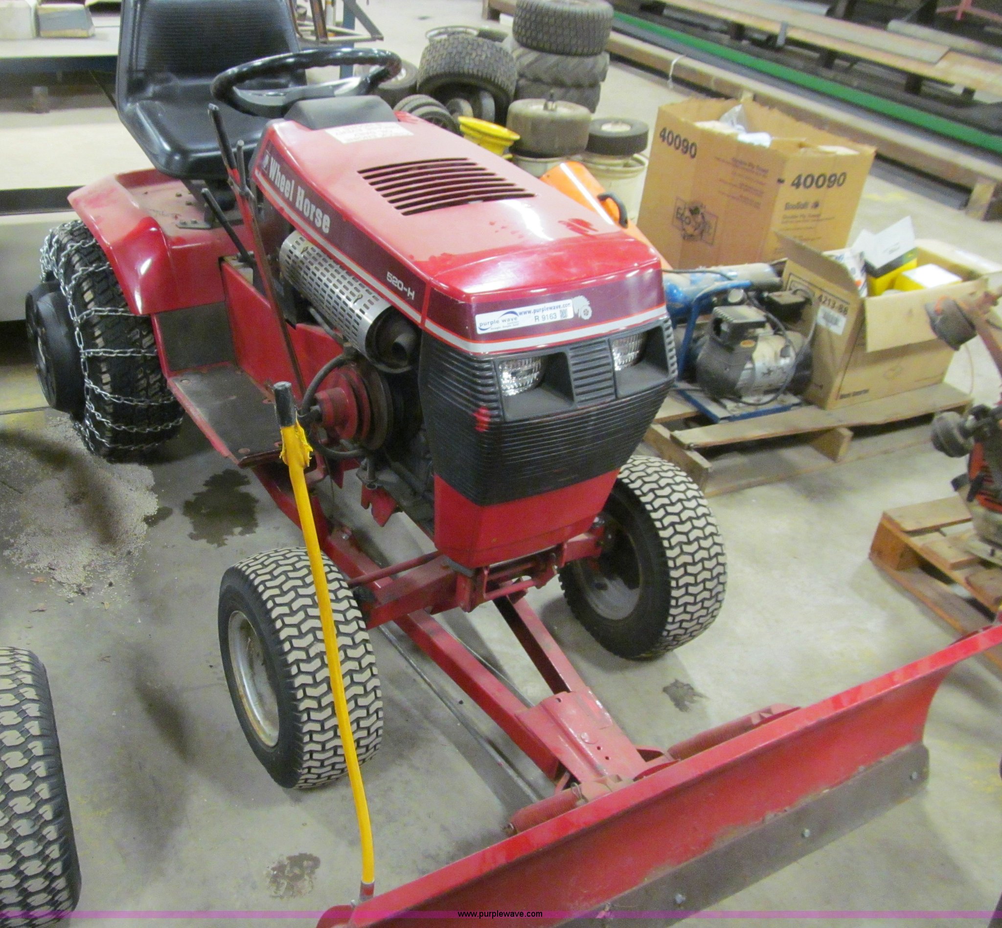 Wheel Horse 520H garden tractor in Des Moines, IA | Item R9163 sold ...