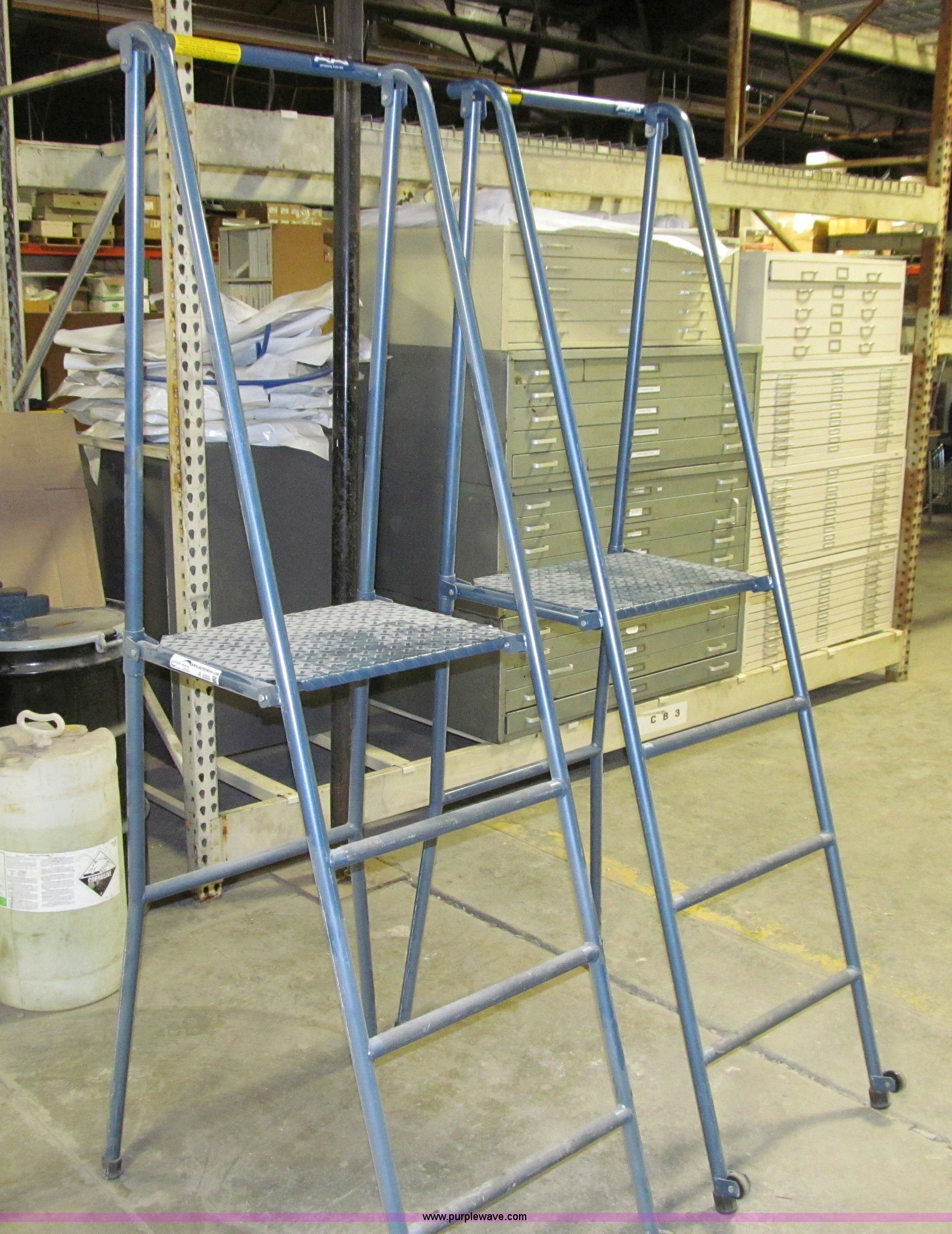 (2) elevated line judge platforms in Des Moines, IA | Item R9202 sold ...