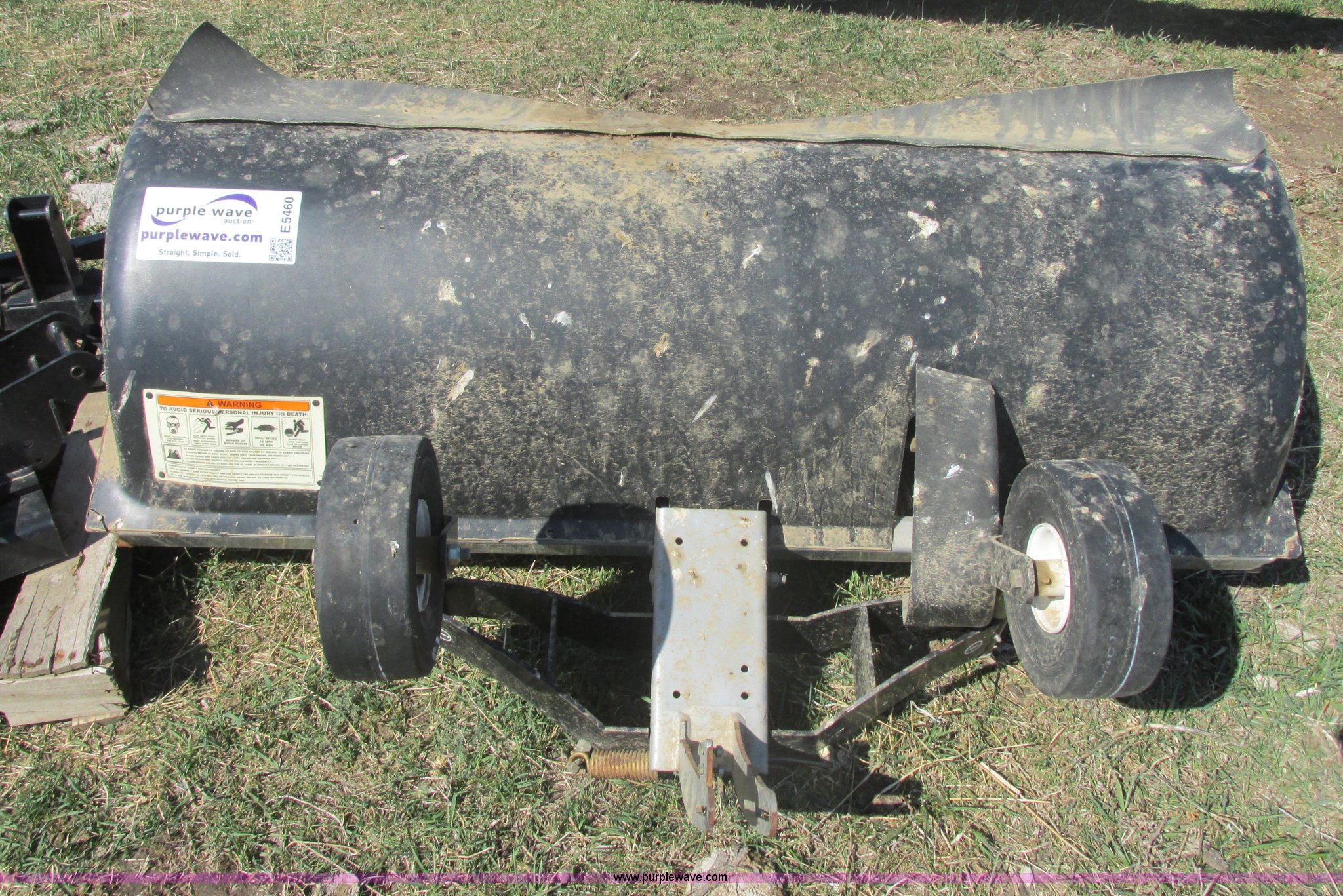 Sweepster 64" lawn mower drum sweeper in Olivet, SD | Item E5460 sold ...
