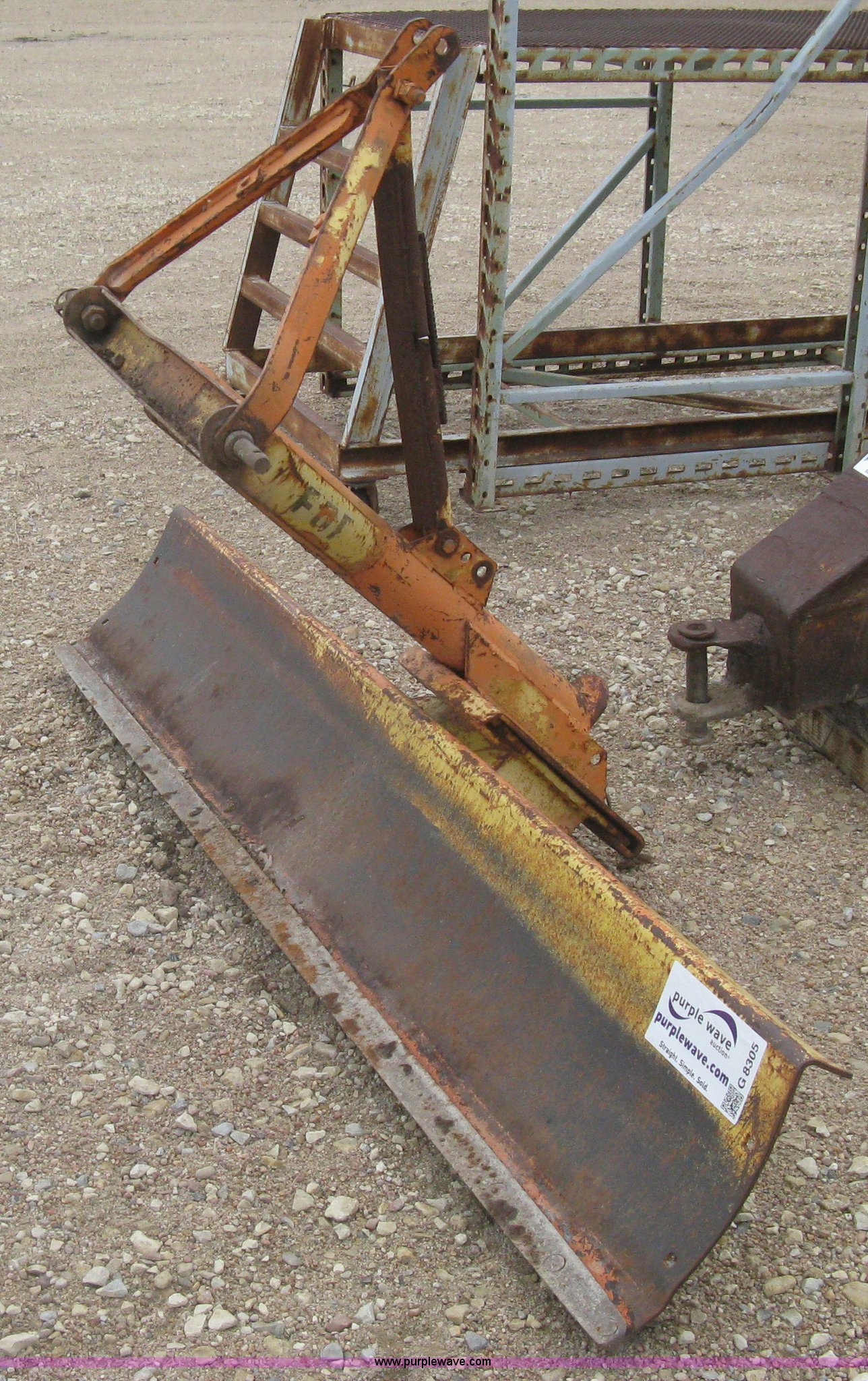 Three point scraper blade in Halstead, KS | Item G8305 sold | Purple Wave