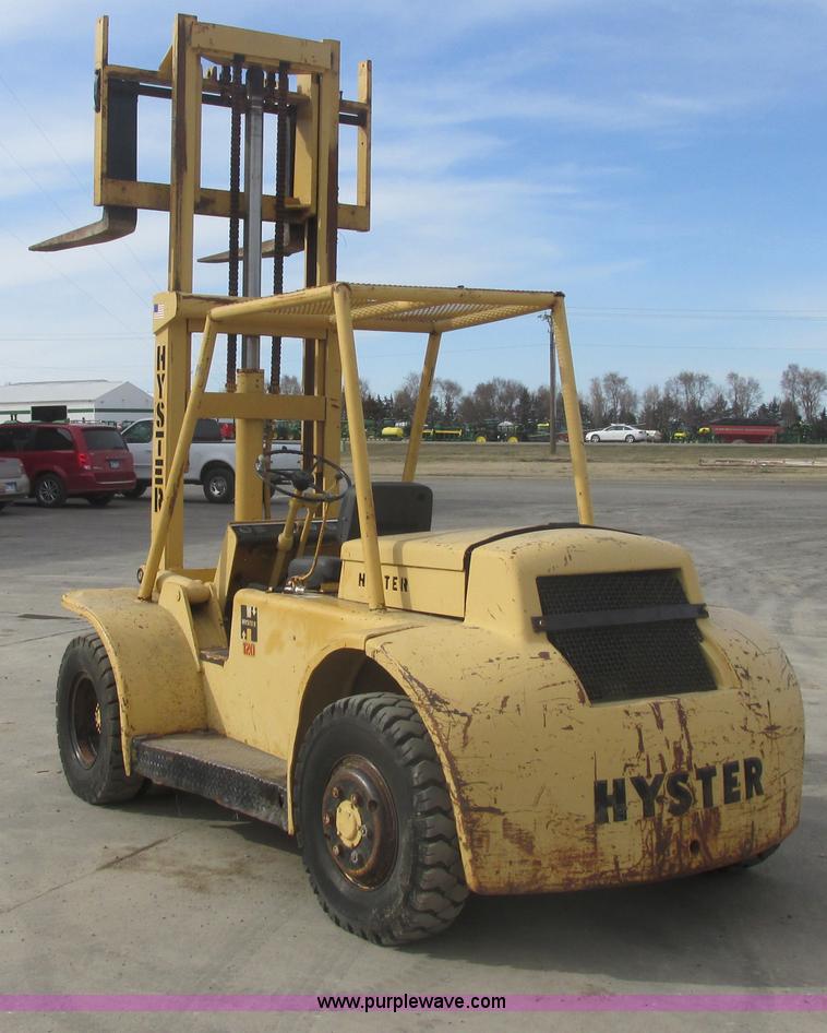 Hyster 120 rough terrain forklift in Mitchell, SD | Item E5446 sold ...
