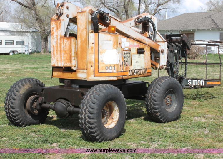 Simon AT40C telescopic boom lift in Ponca City, OK | Item H5721 sold ...
