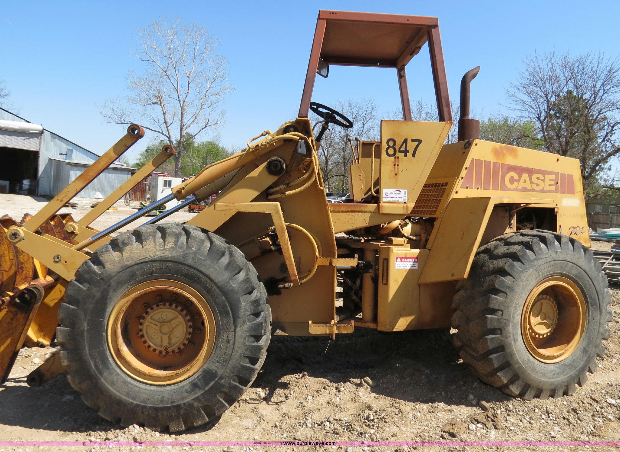 1984 Case W20C wheel loader in Broken Arrow, OK | Item B4899 sold ...