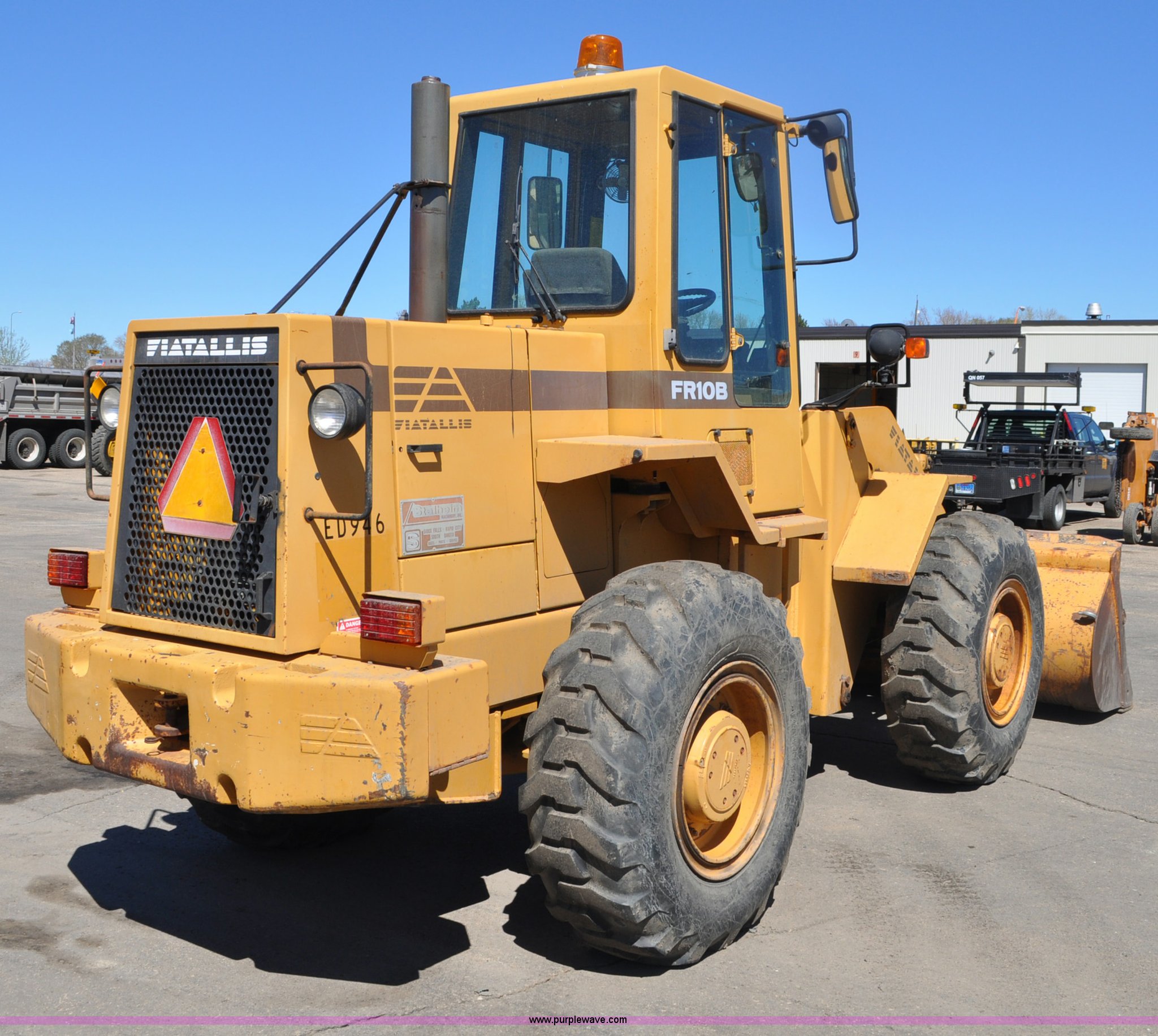 1990 Fiat-Allis FR10B wheel loader in Pierre, SD | Item G6464 sold ...