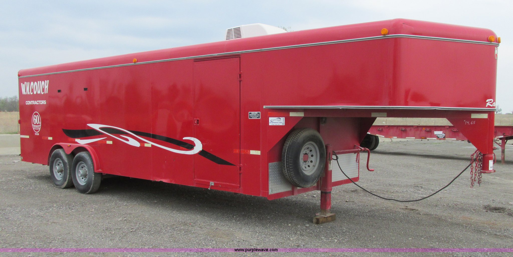 2009 WW enclosed gooseneck trailer in Owasso, OK | Item G8345 sold ...