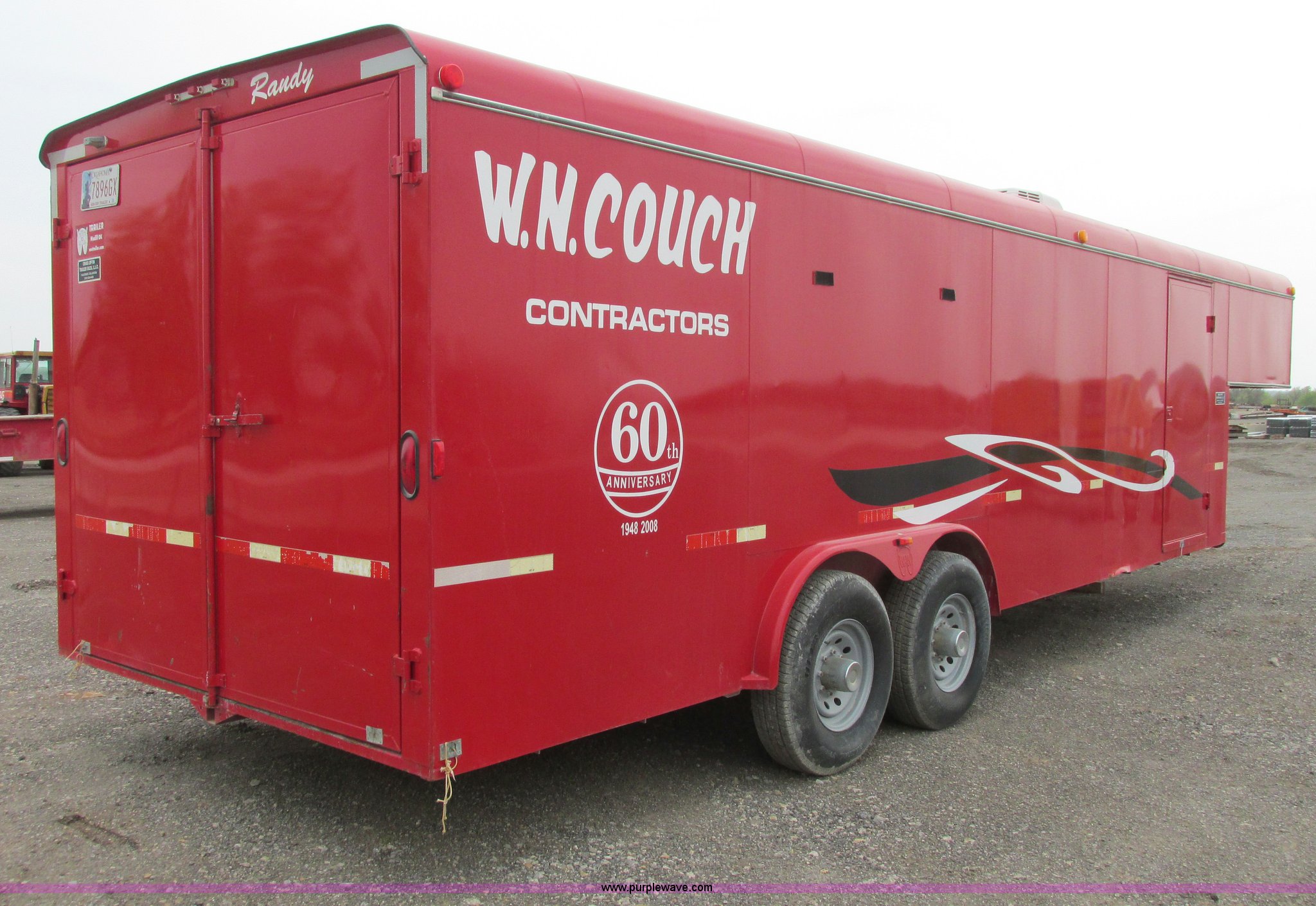 2009 WW enclosed gooseneck trailer in Owasso, OK | Item G8345 sold ...
