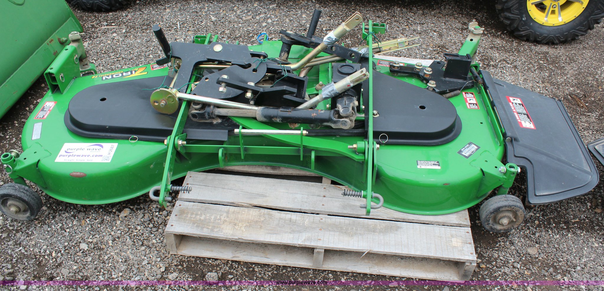 John Deere mid-mount mower in Baldwin City, KS | Item H2687 sold ...