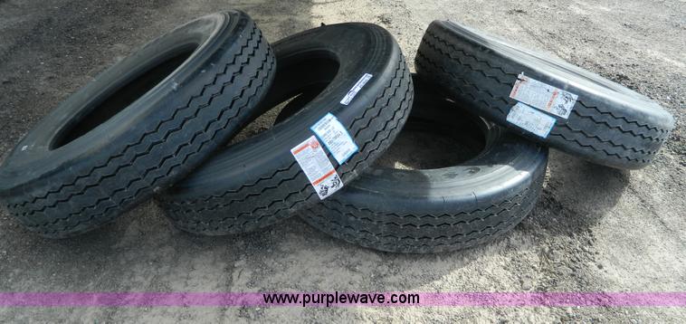 (4) Firestone FT455 radial tires in Phillipsburg, KS | Item AD9849 sold ...