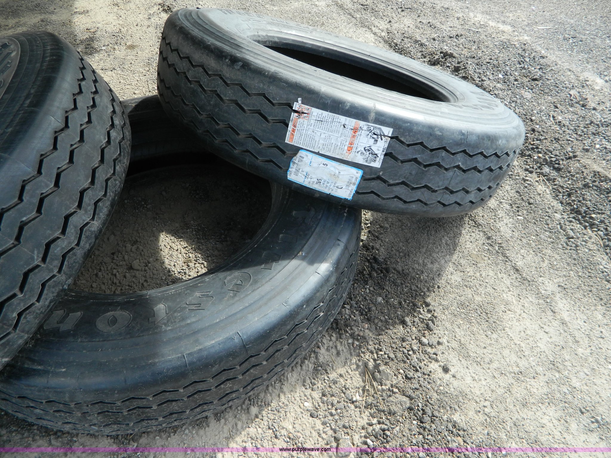 (4) Firestone FT455 radial tires in Phillipsburg, KS | Item AD9849 sold ...