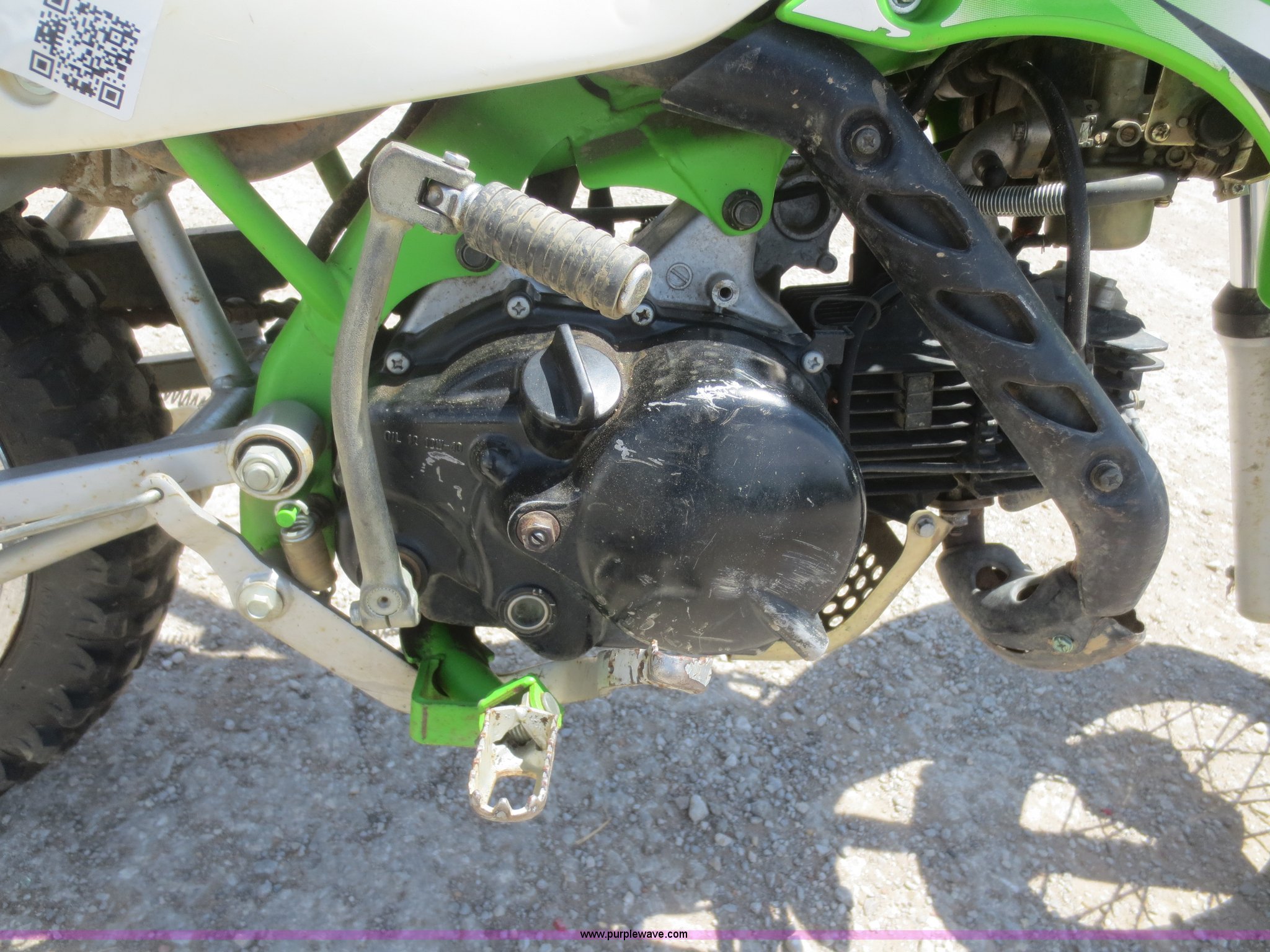 Kawasaki KLX dirt bike in Tulsa, OK | Item F6930 sold | Purple Wave