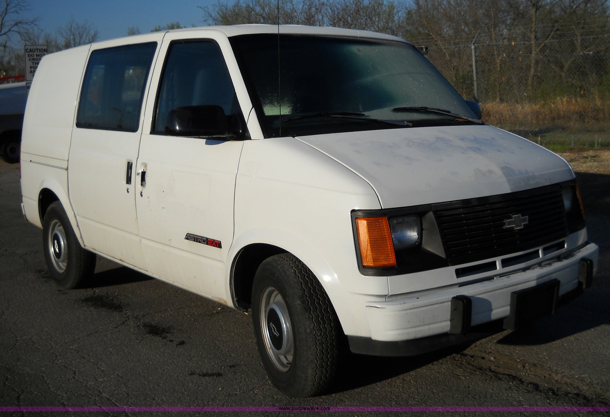 1992 Chevrolet Astro Cargo Ext. van in Topeka, KS | Item C1986 sold ...