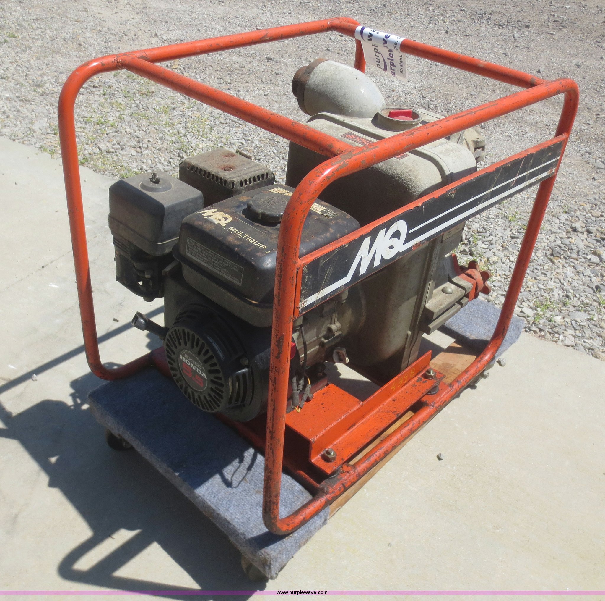 Multiquip 2" trash pump in Frontenac, KS | Item F8247 sold | Purple Wave