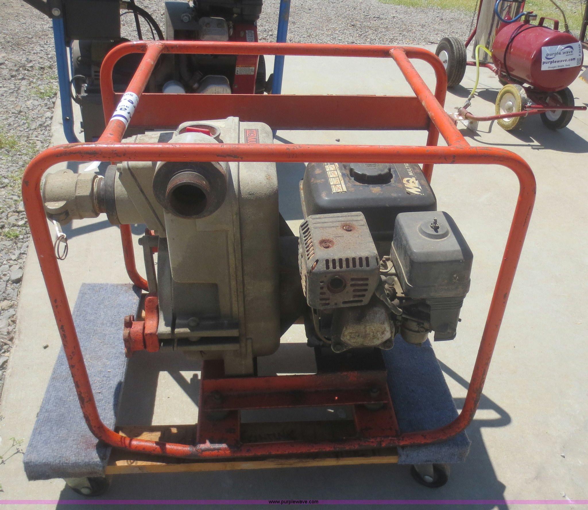 Multiquip 2" trash pump in Frontenac, KS | Item F8247 sold | Purple Wave