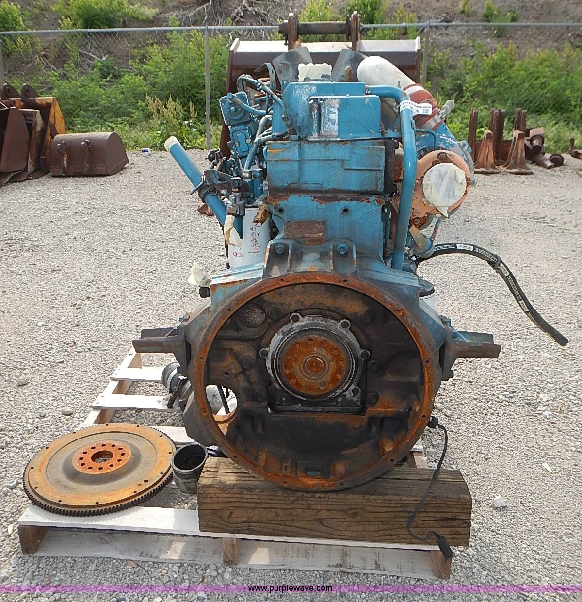 1991 International Navistar DT466 7.6L L6 diesel engine in Topeka, KS ...