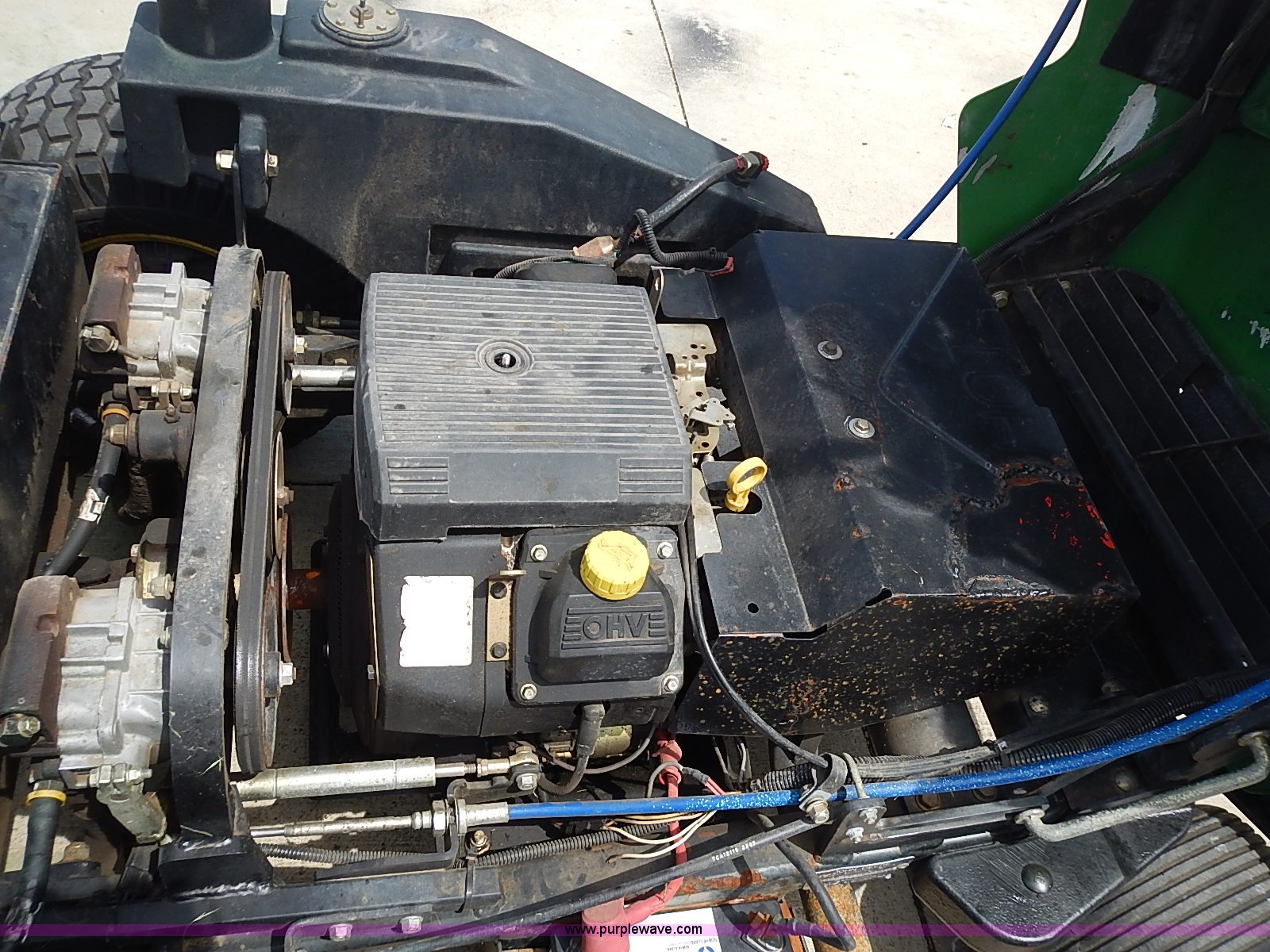 John Deere F680 ZTrak lawn mower in Baileyville, KS | Item AZ9987 sold ...