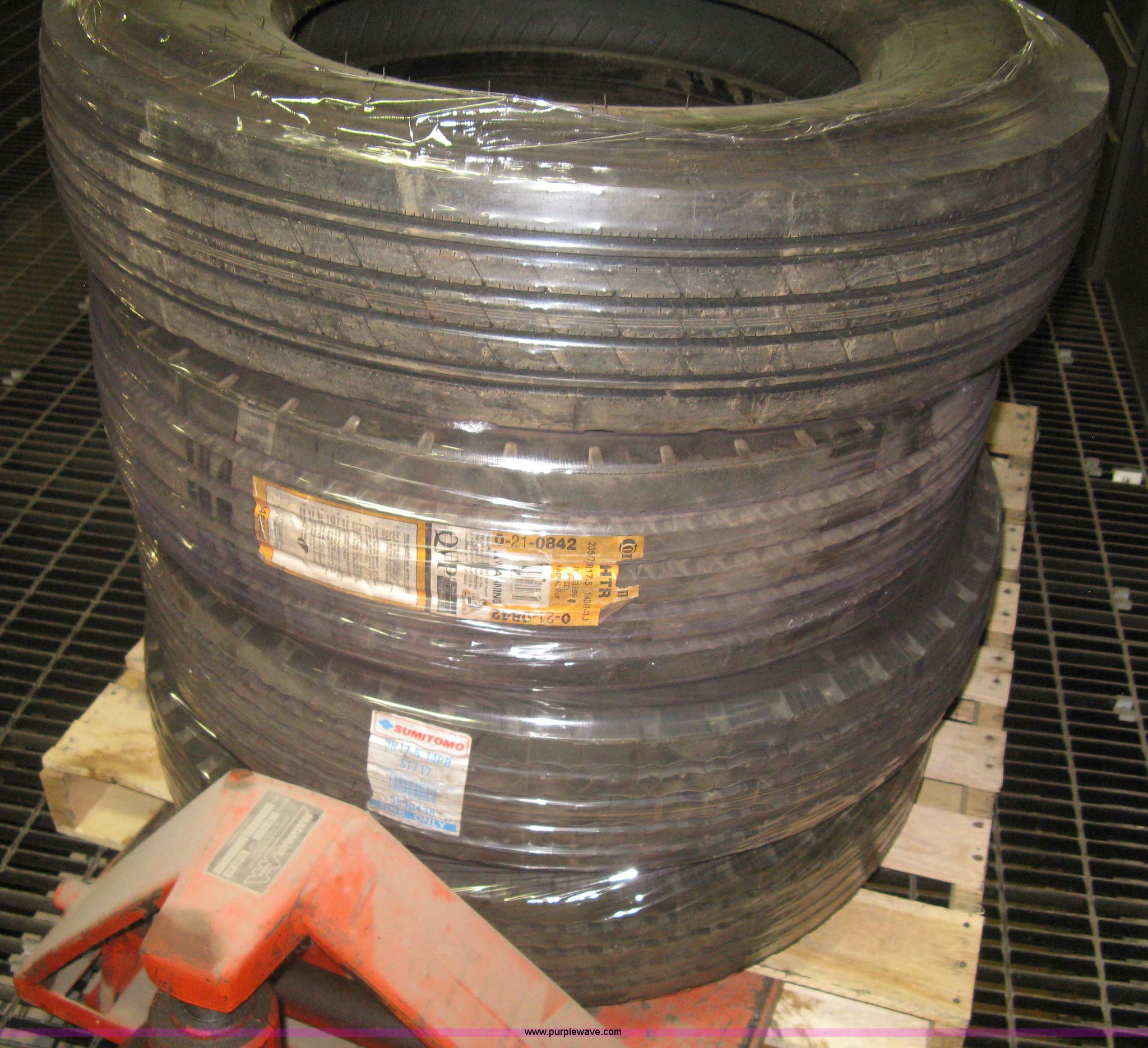 (7) assorted tires in Wichita, KS | Item AS9138 sold | Purple Wave